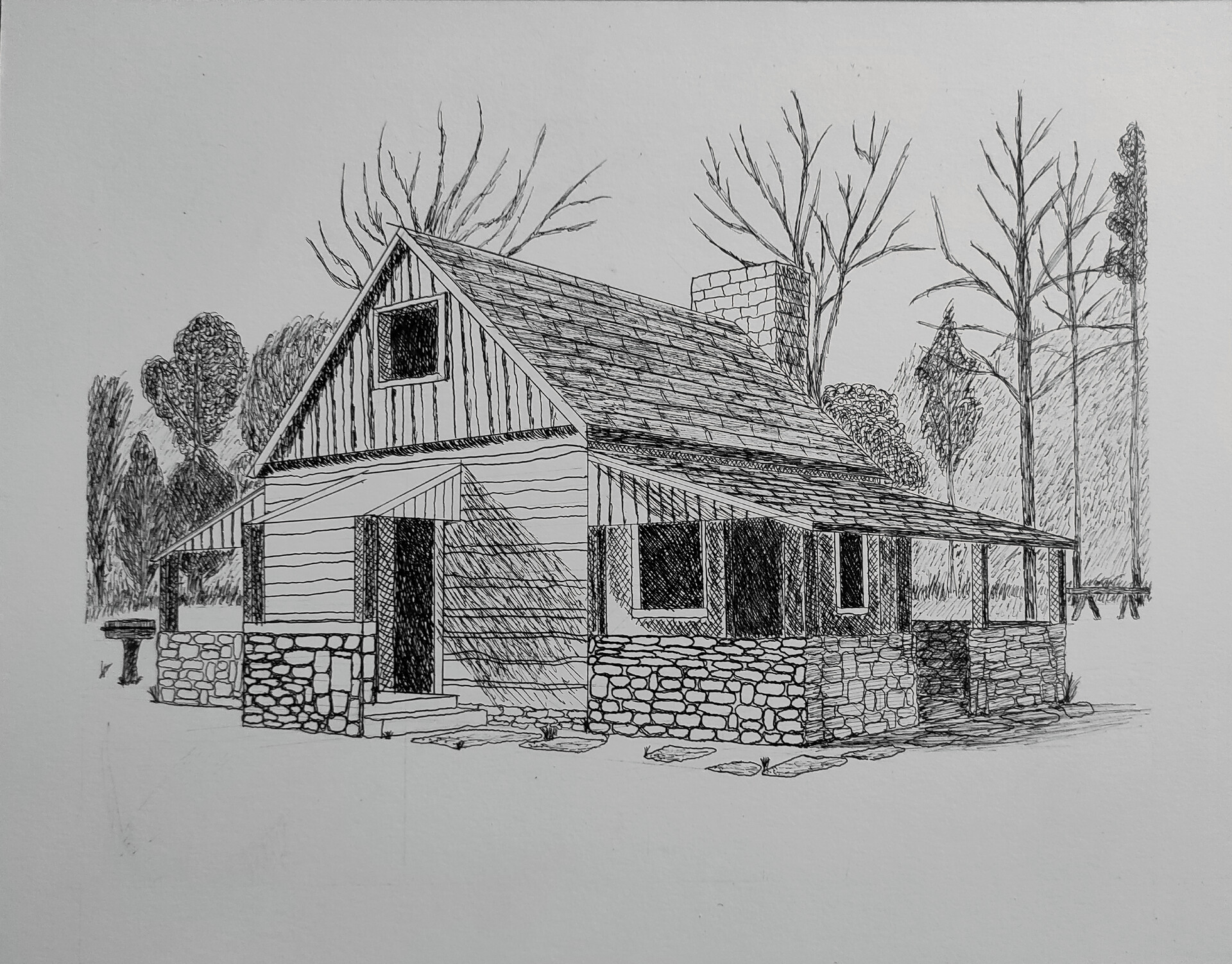 ArtStation - 2-point house test