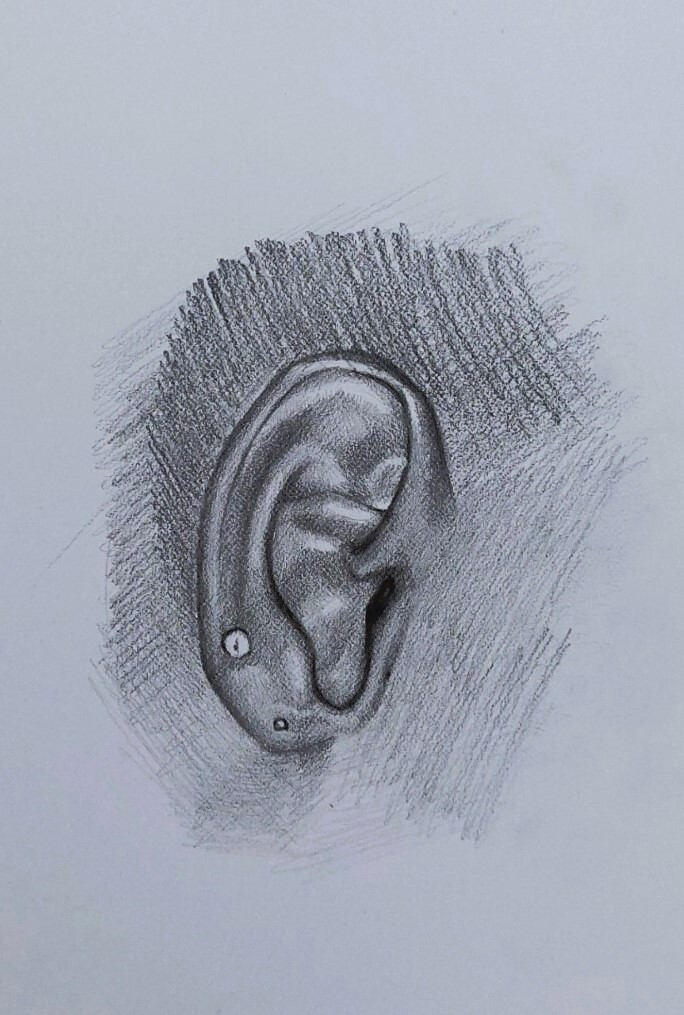 ArtStation - Ear study