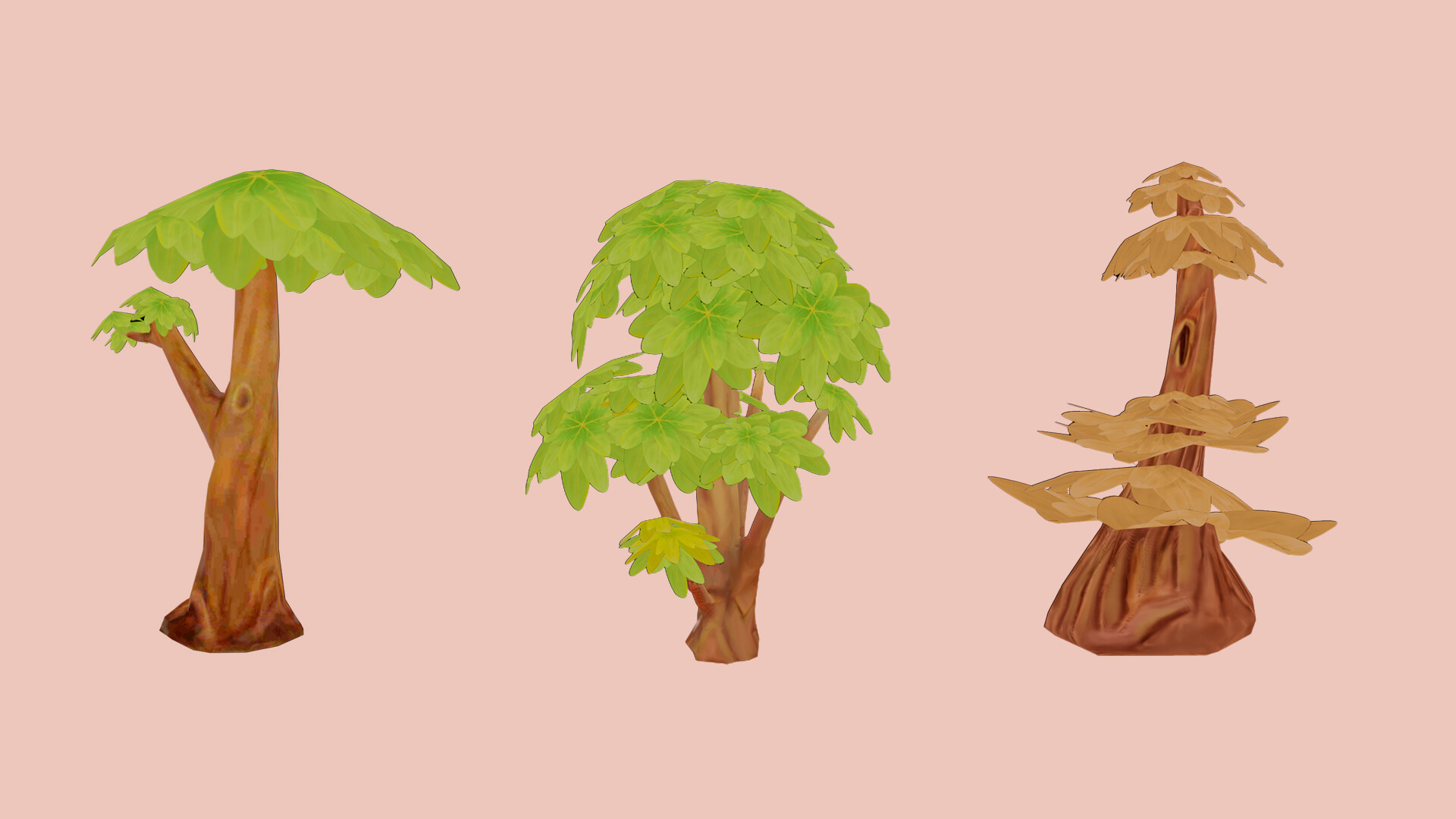 ArtStation - Stylized tree