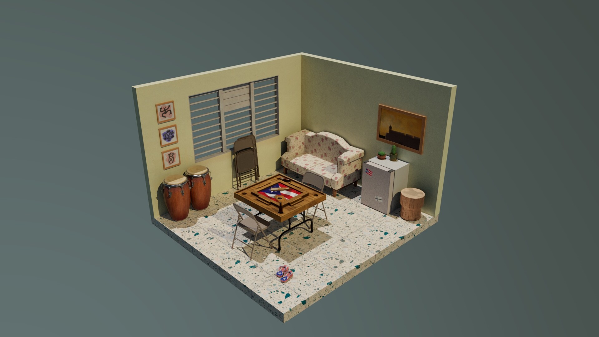 ArtStation - Humble Boriqua Abode