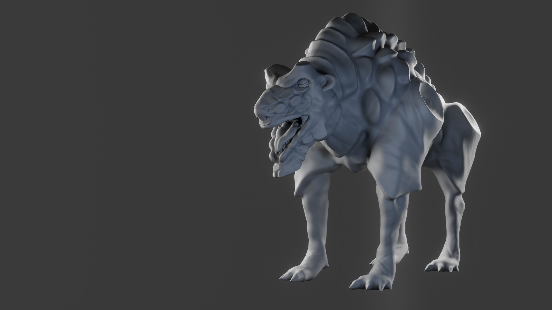 ArtStation - Monster dog study