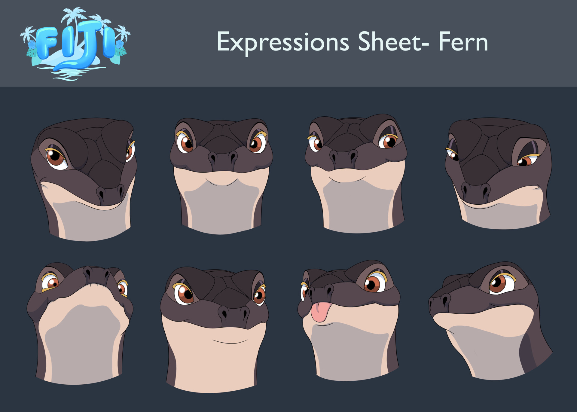 ArtStation - Character Expressions- Fern