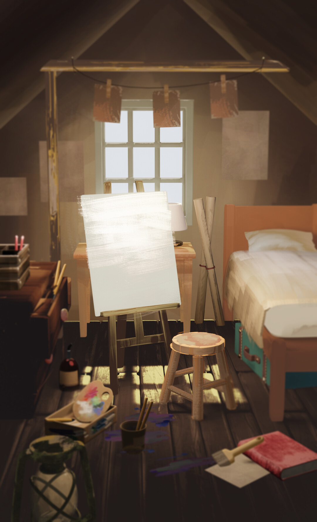 ArtStation - Artist Room