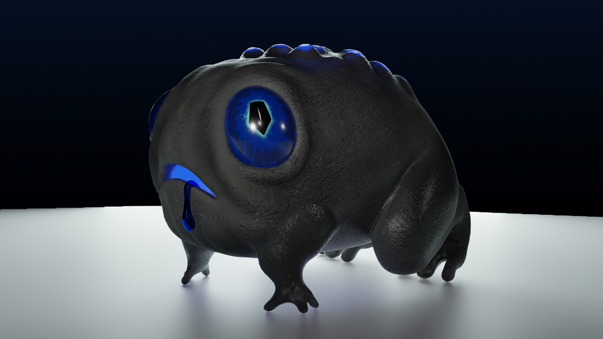 Blubbering Toad - 3D model by Kip (@ushastok_kip) [ee59382] - Sketchfab