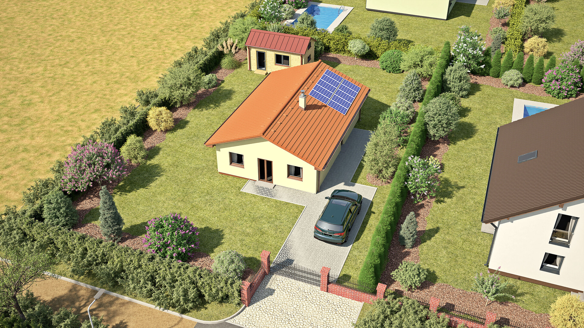 ArtStation - House estate visualisation