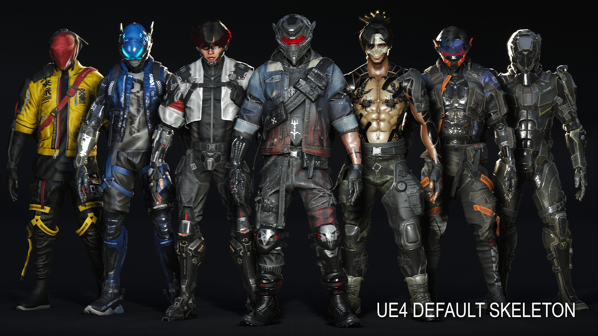 ArtStation - Hero Modular SciFi Character Pack