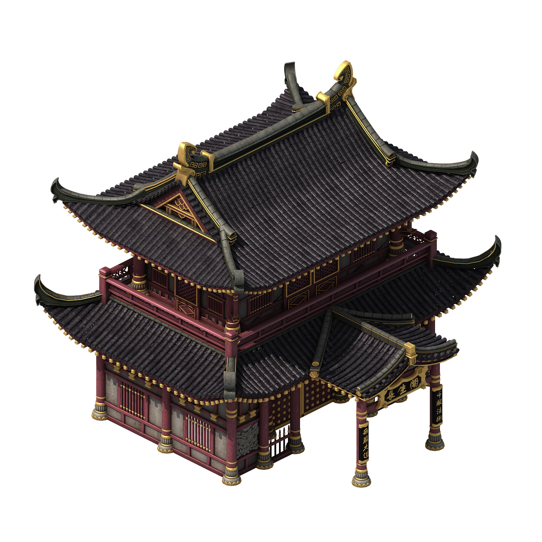 ArtStation - Palace building - main building 034