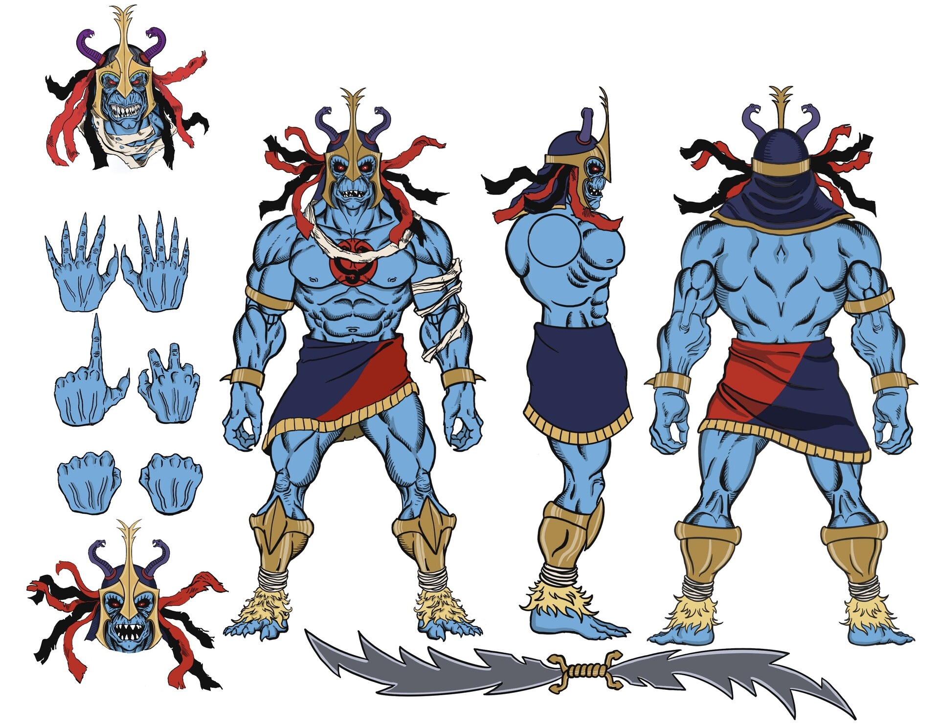 ArtStation - Mumm-Ra Figure Concept