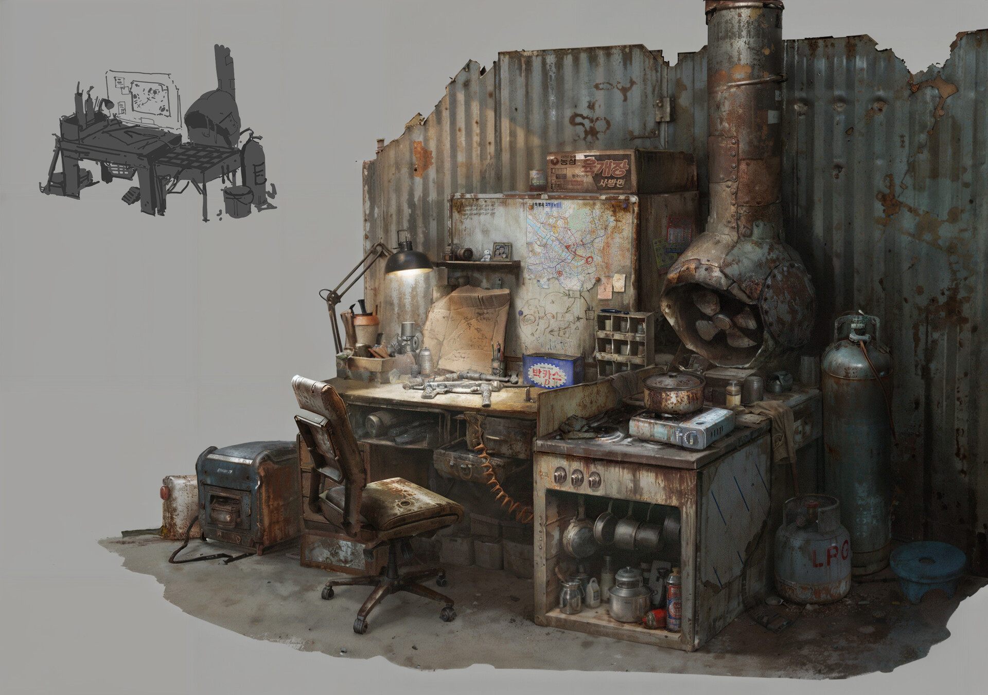 ArtStation - Apocalypse Series_Workbench