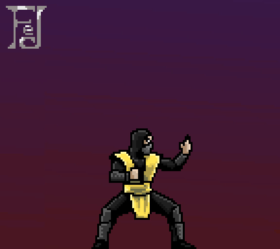 ArtStation - Scorpion - Mortal Kombat 1995