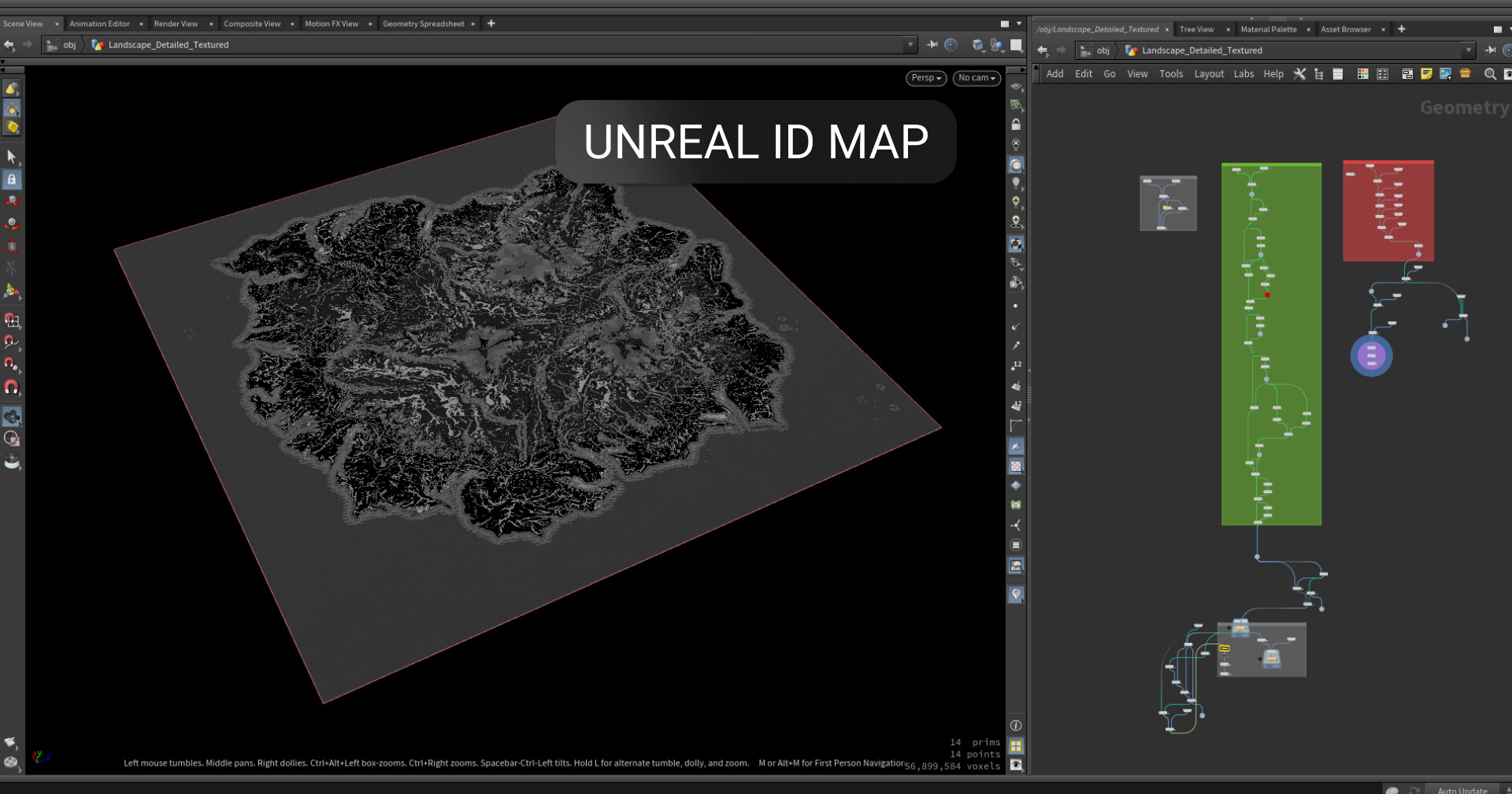 Nikolay Shokurov - Procedural Mountain Landscape - Houdini to Unreal Engine 5 Integration