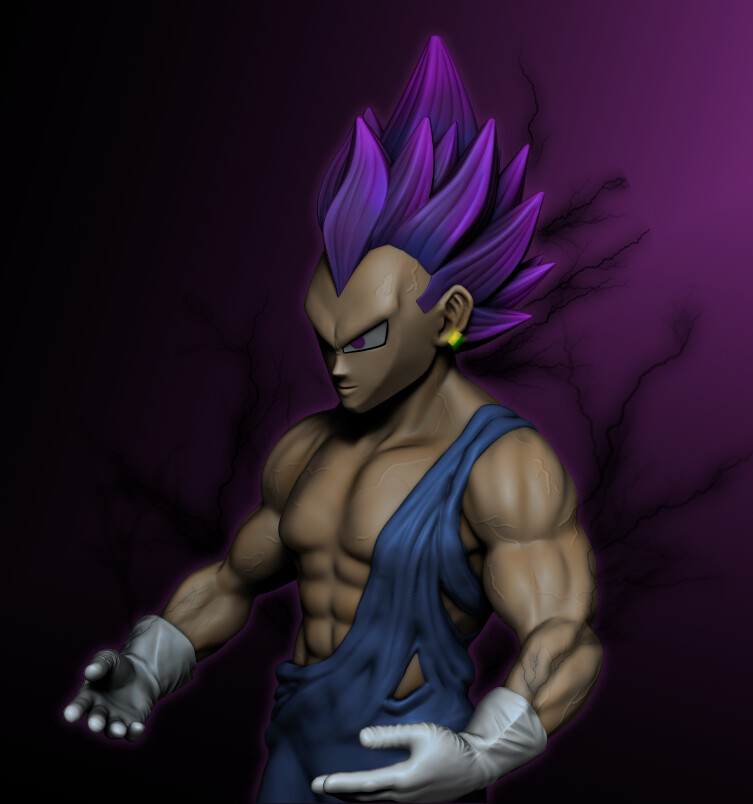 ArtStation - Ultra ego - Vegeta