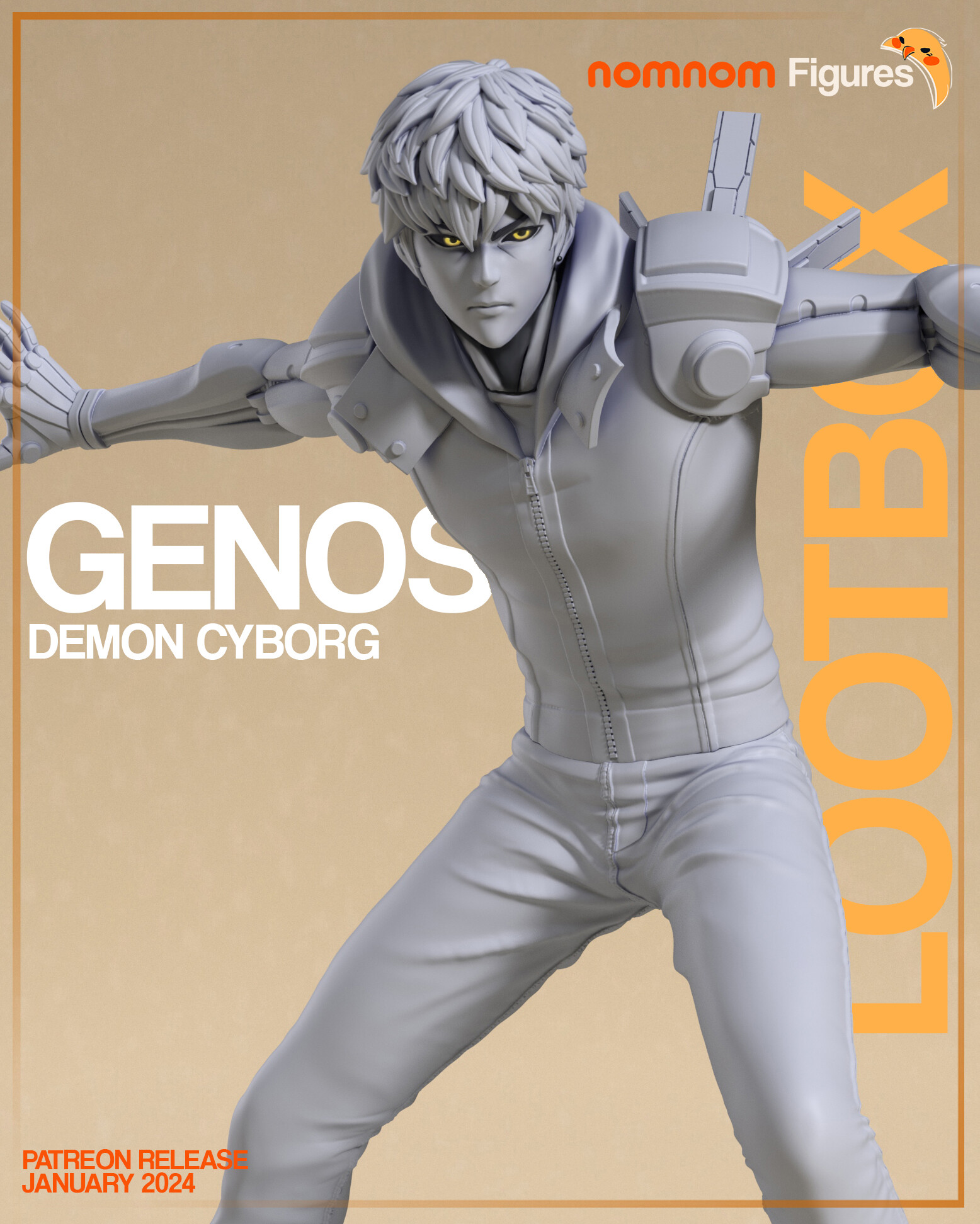 ArtStation - Genos - One Punch Man