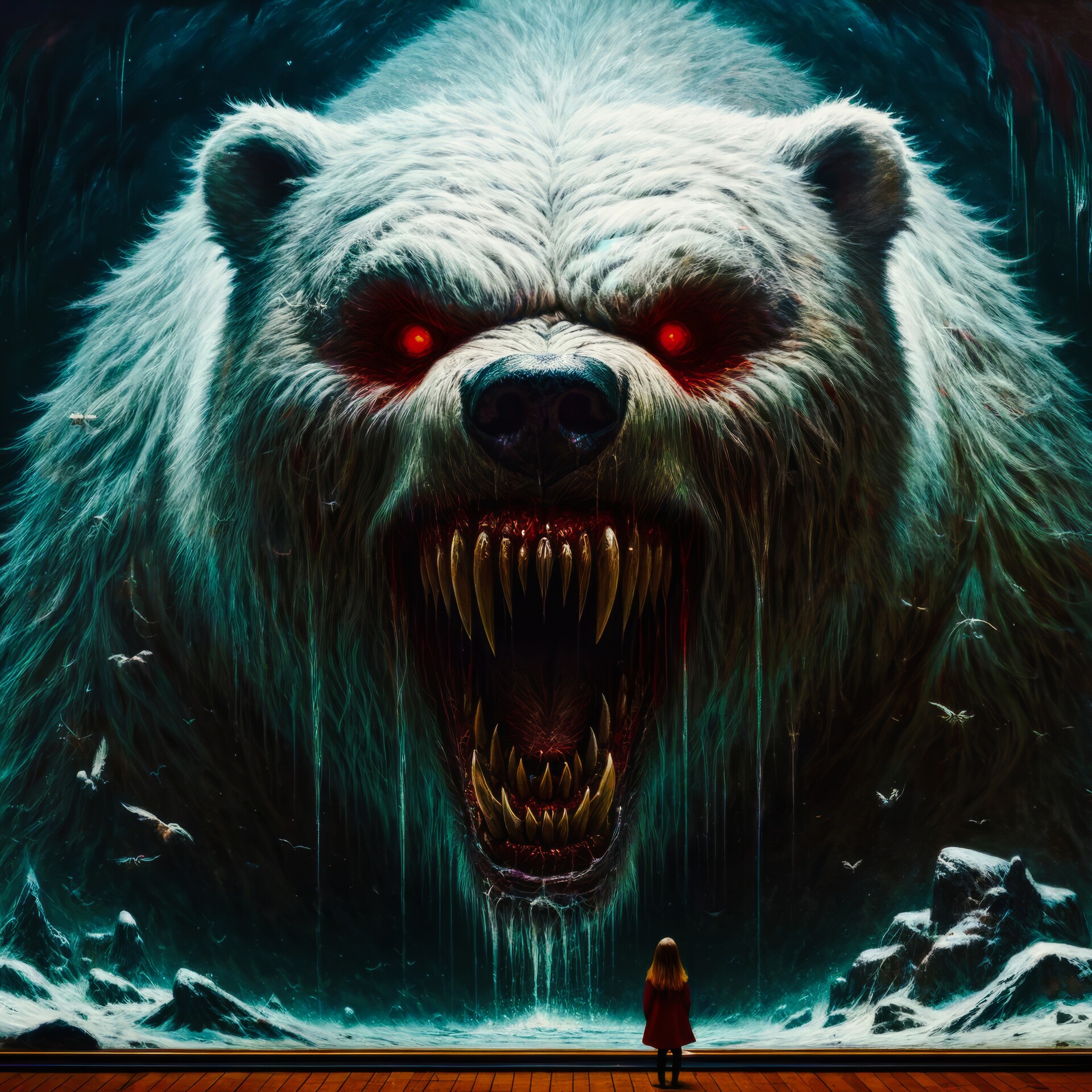 brave evil bear