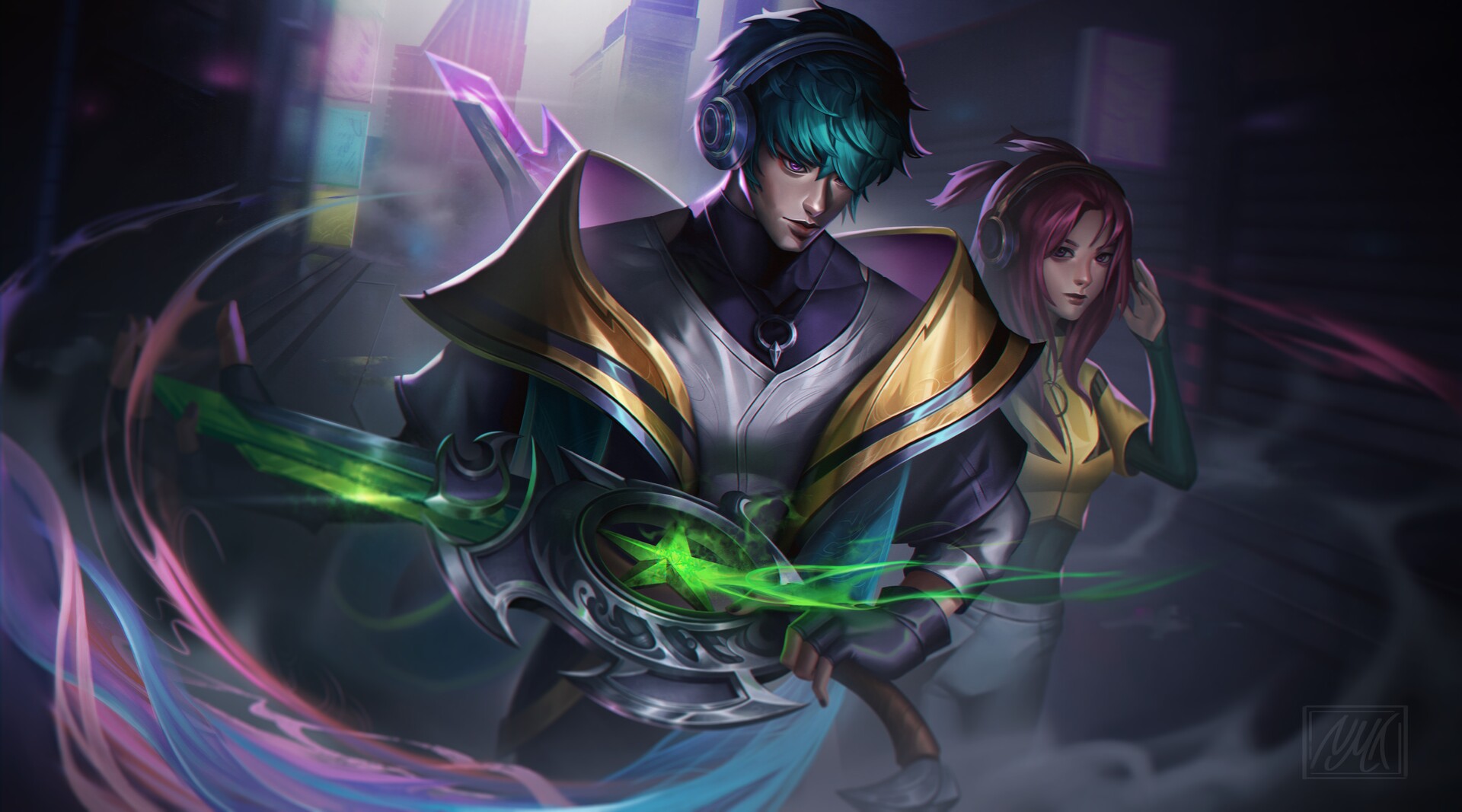 ArtStation - Aphelios heartsteel fanart