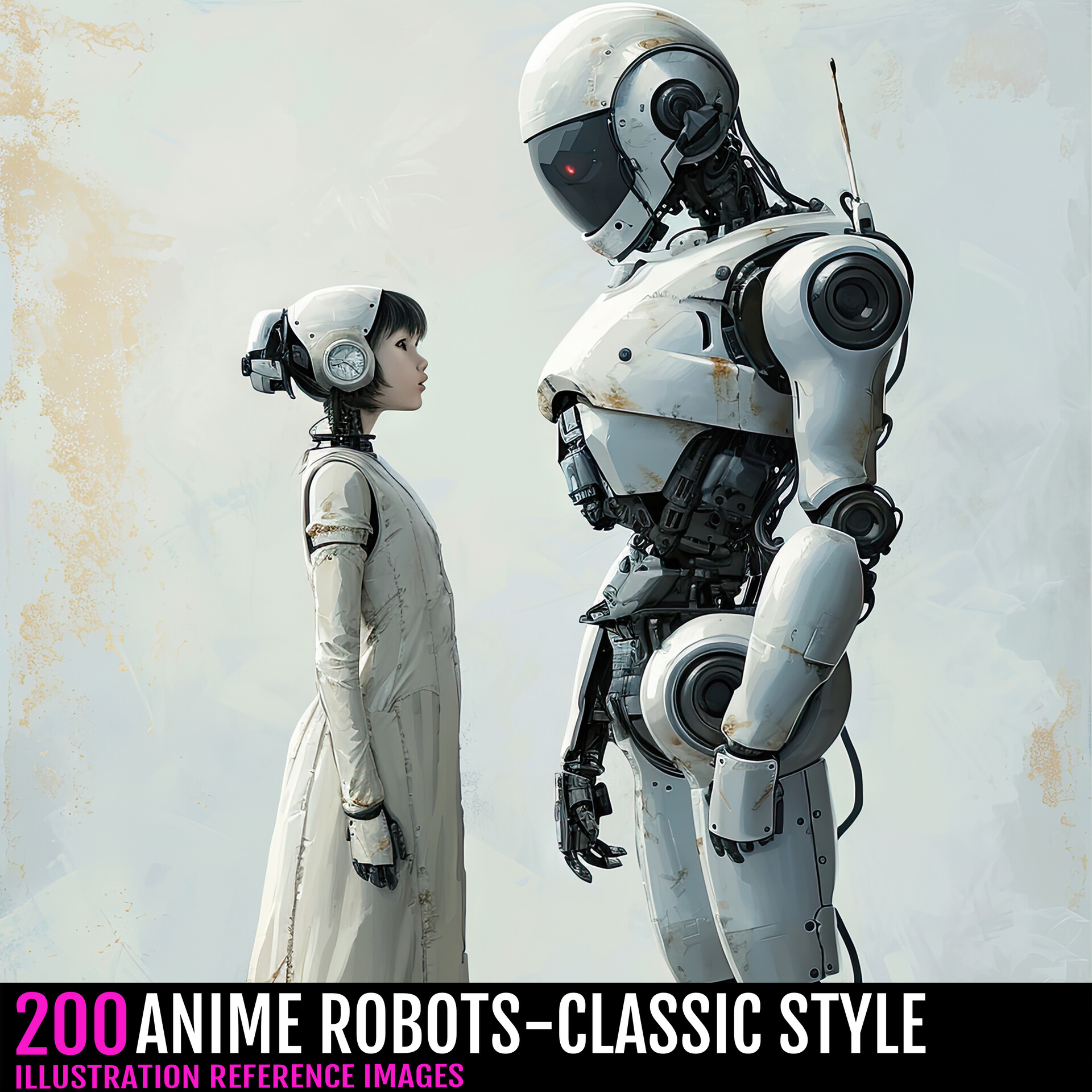 ArtStation - 200 ANIME ROBOTS - CLASSIC STYLE / 4K