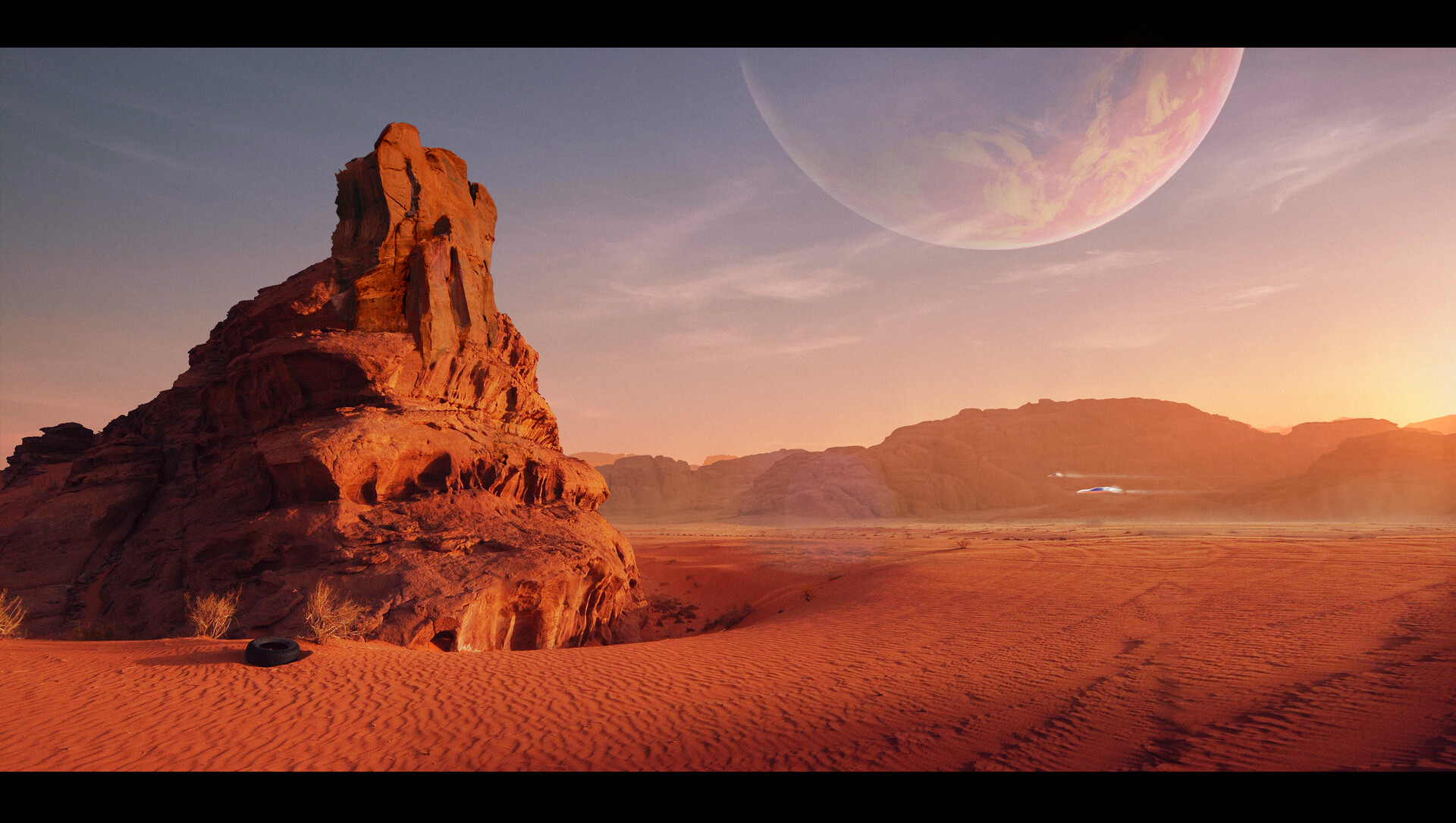 ArtStation - Alien Desert Concept Art