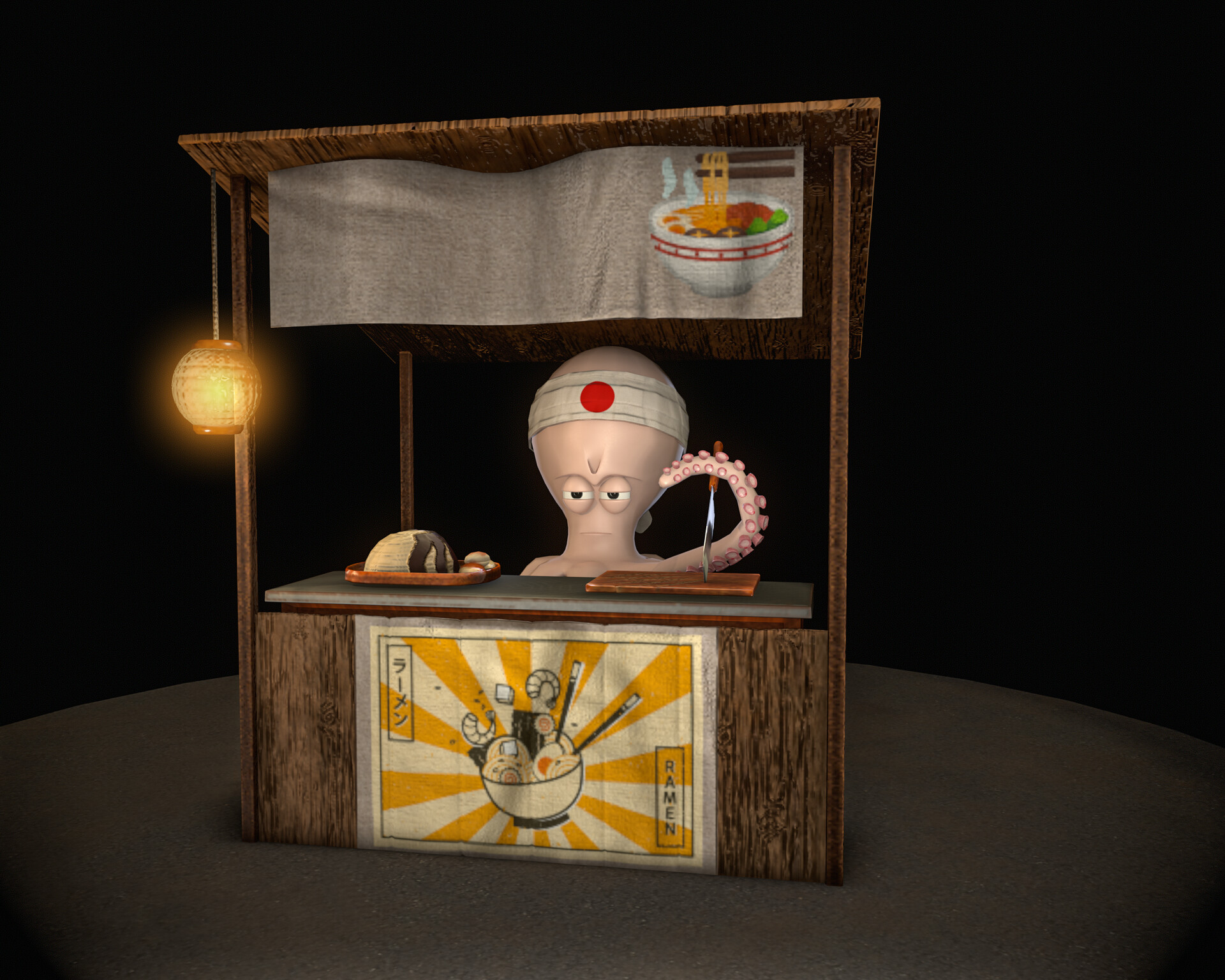 ArtStation - Chef Octopus