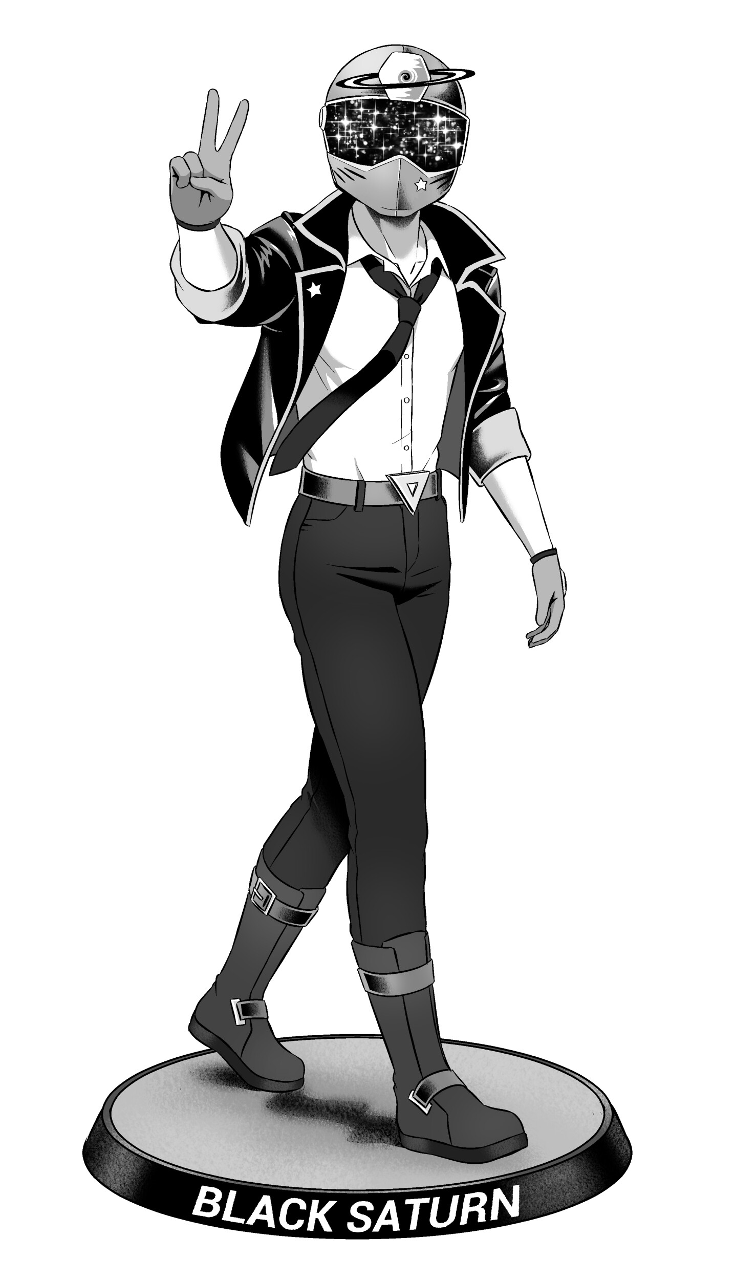 ArtStation - Black Saturn (redesign of Iris' figure)