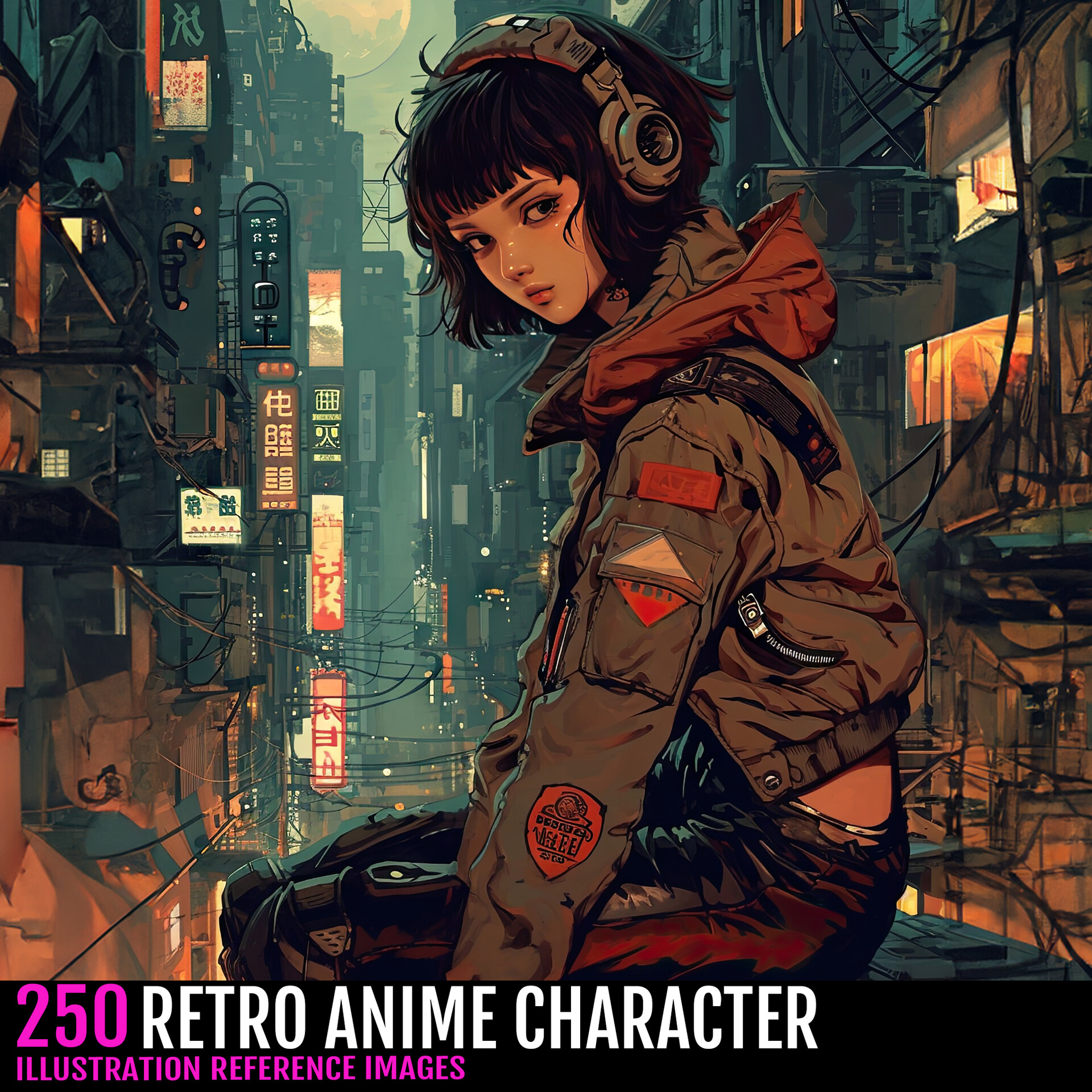 ArtStation - 200 RETRO ANIME CHARACTER / 4K