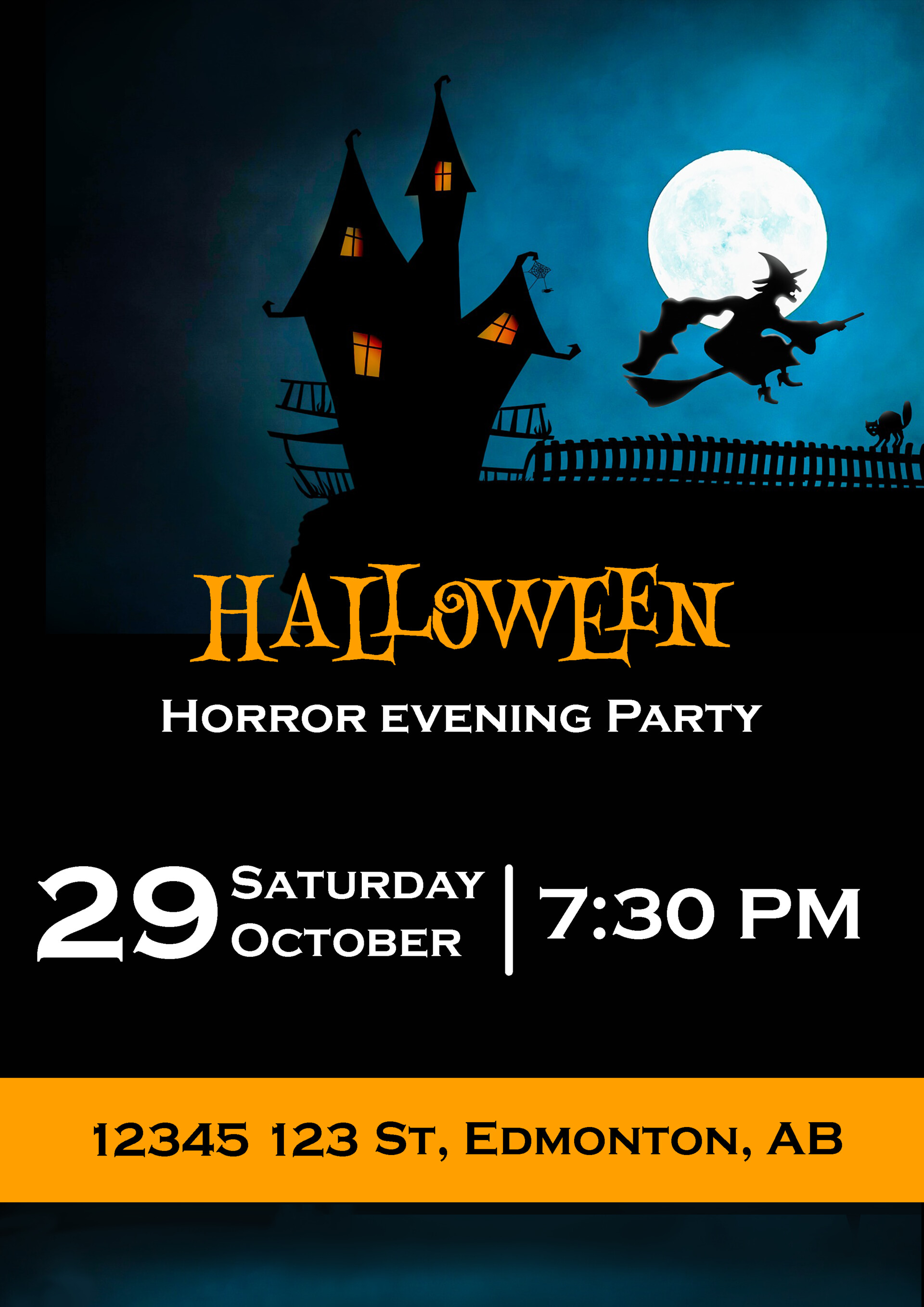 ArtStation - Halloween Poster