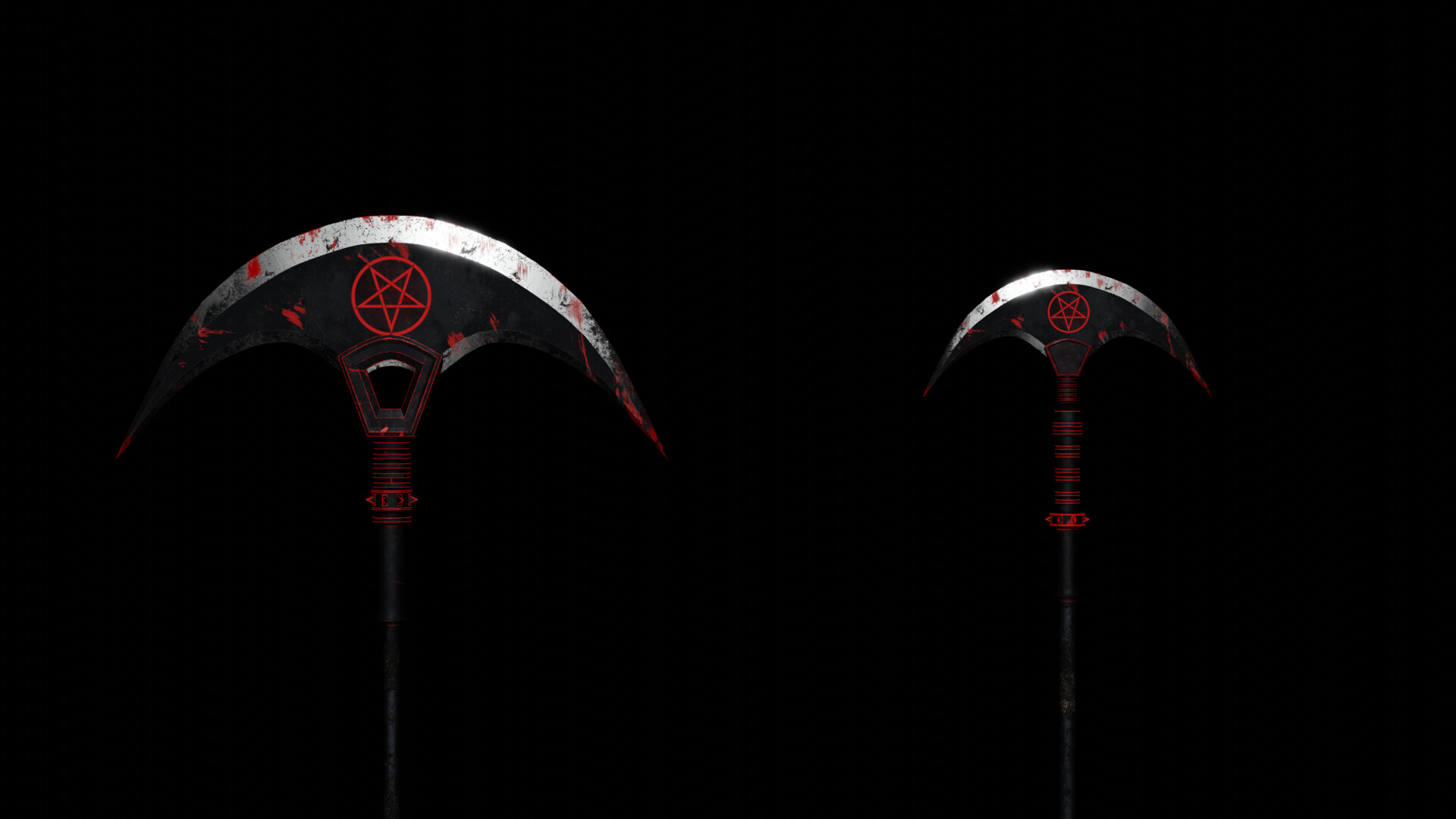 demonic spear art