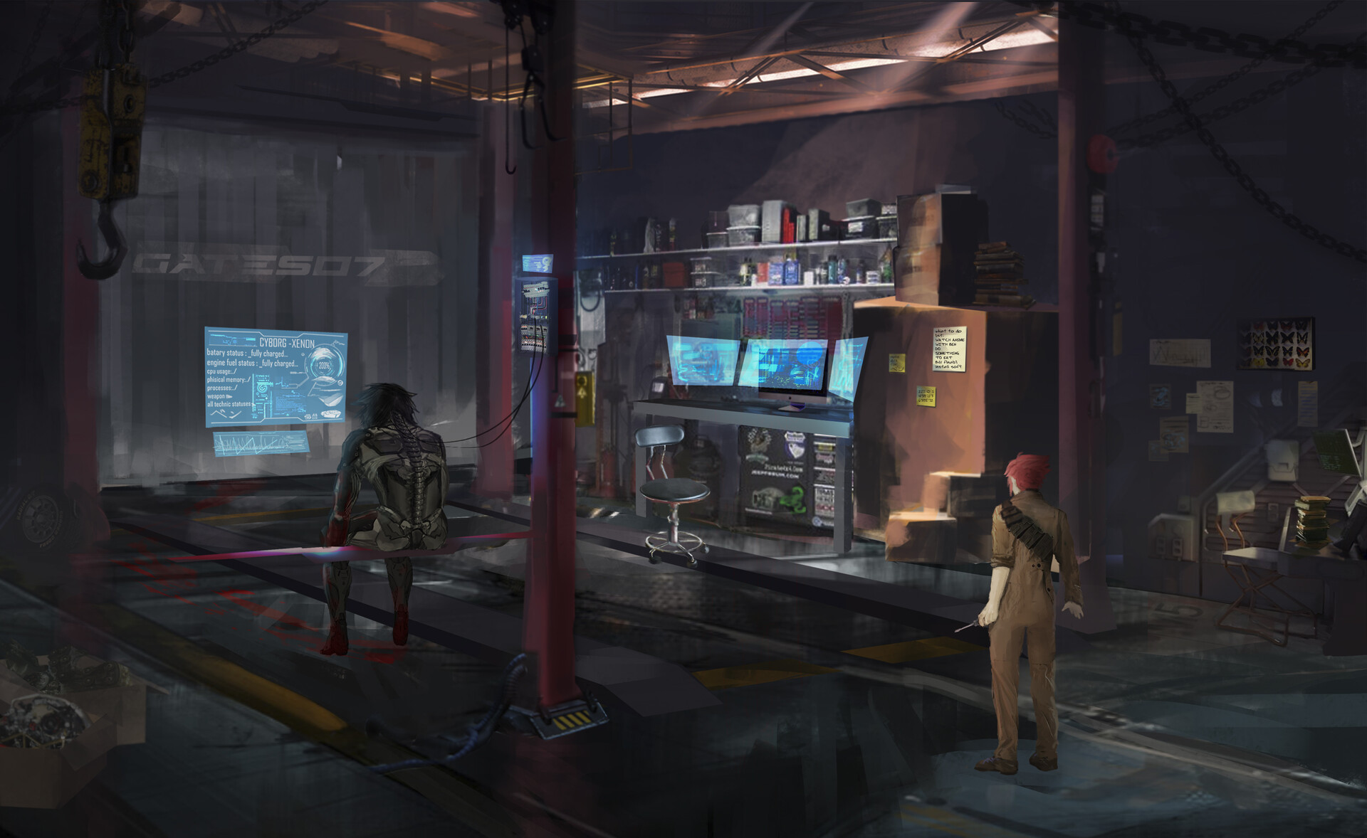 ArtStation - garage