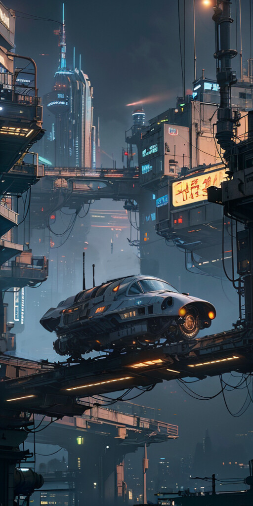 ArtStation - cyber city