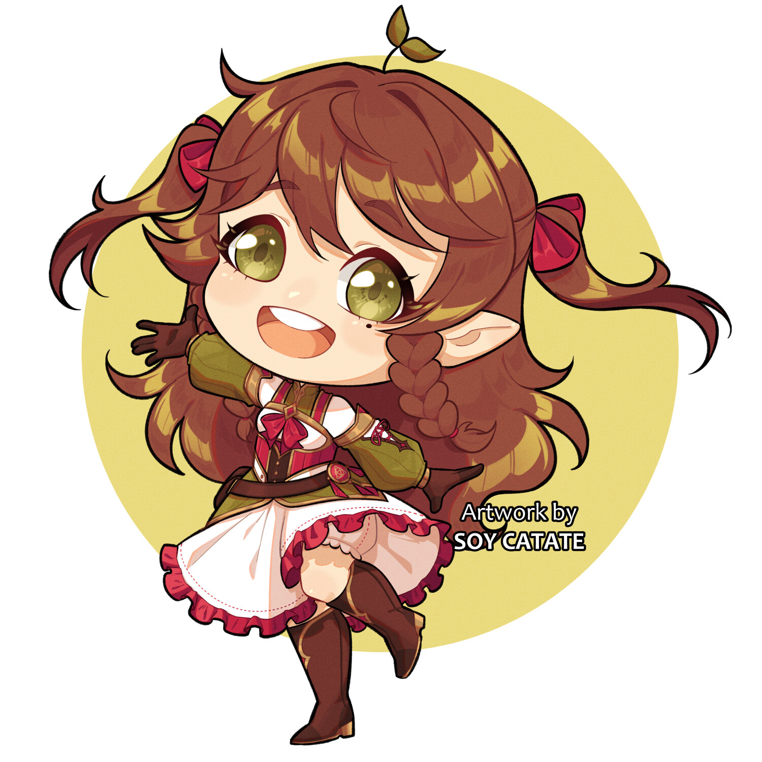 ArtStation - [Chibi] Say Hi Zwiebel!