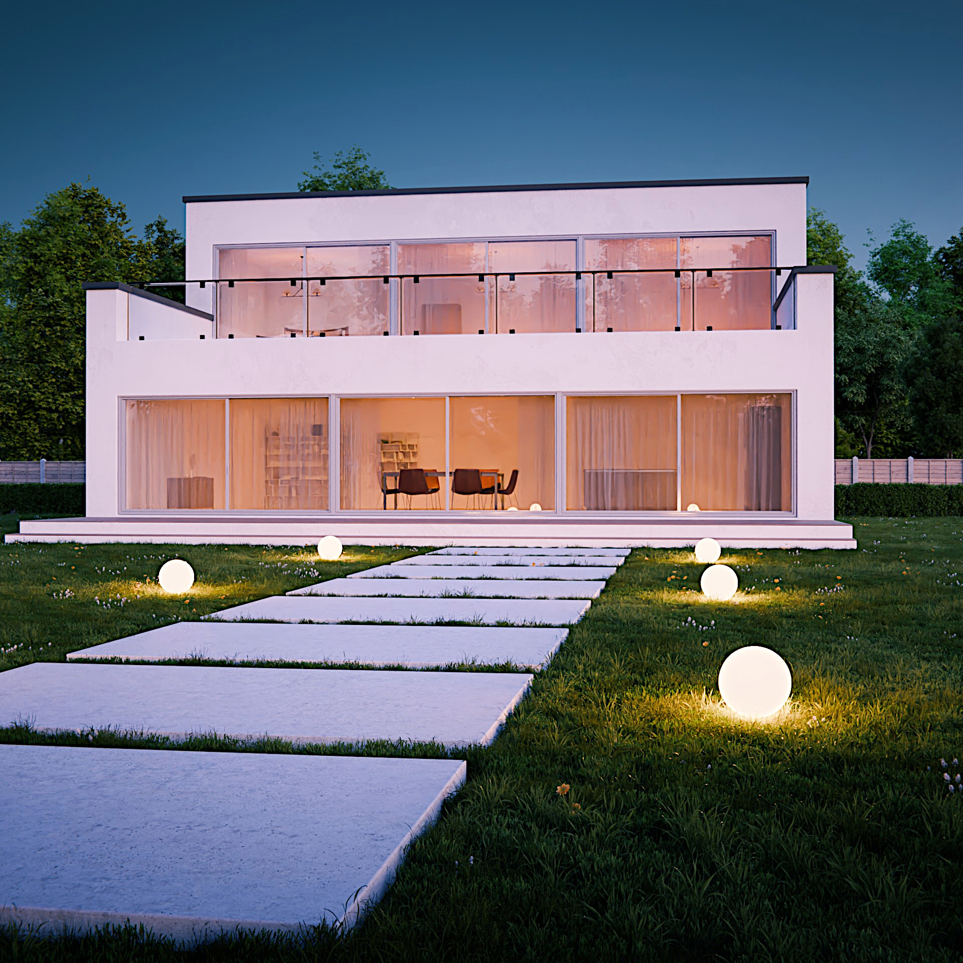 ArtStation - Garden Lightball