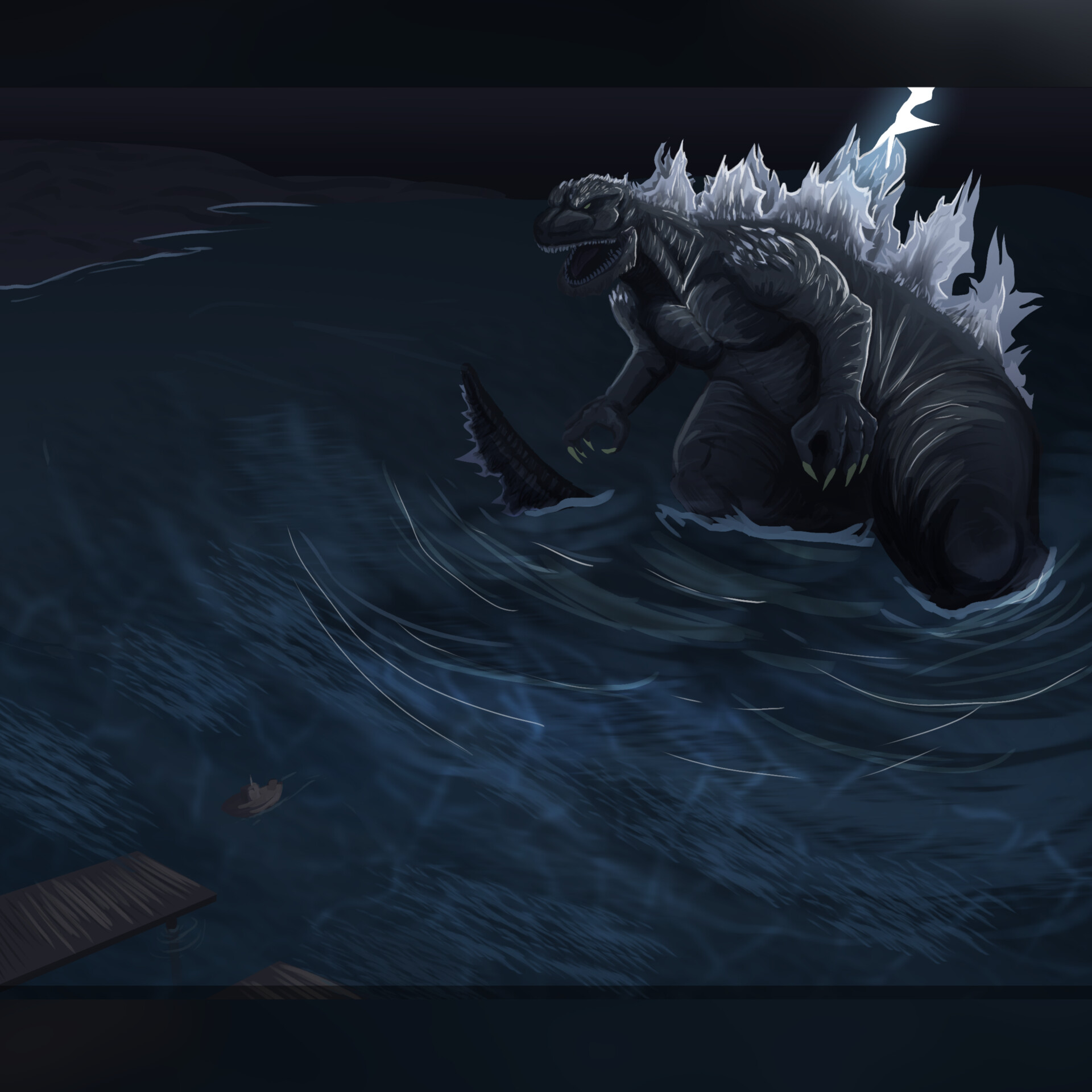 ArtStation - GODZILLA ORIGINAL DESIGN