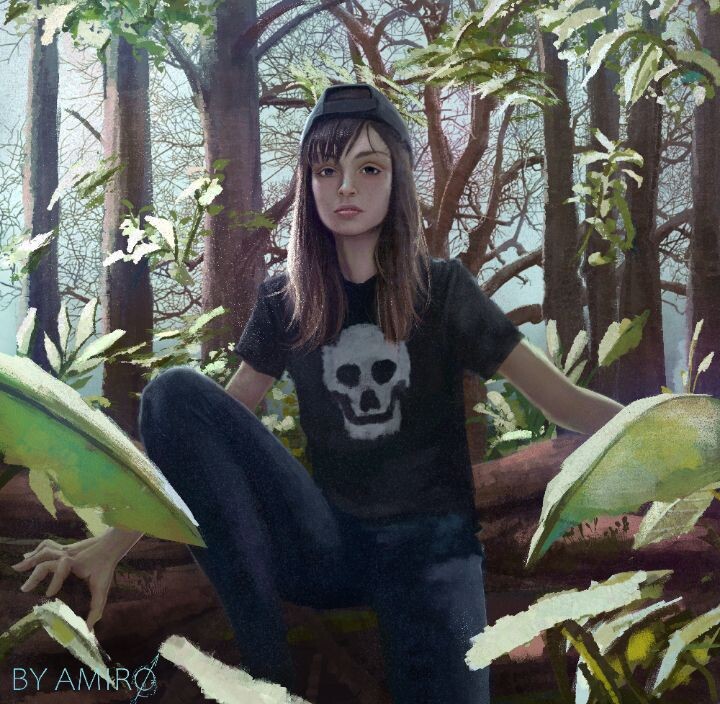ArtStation - Lauren in The Forest
