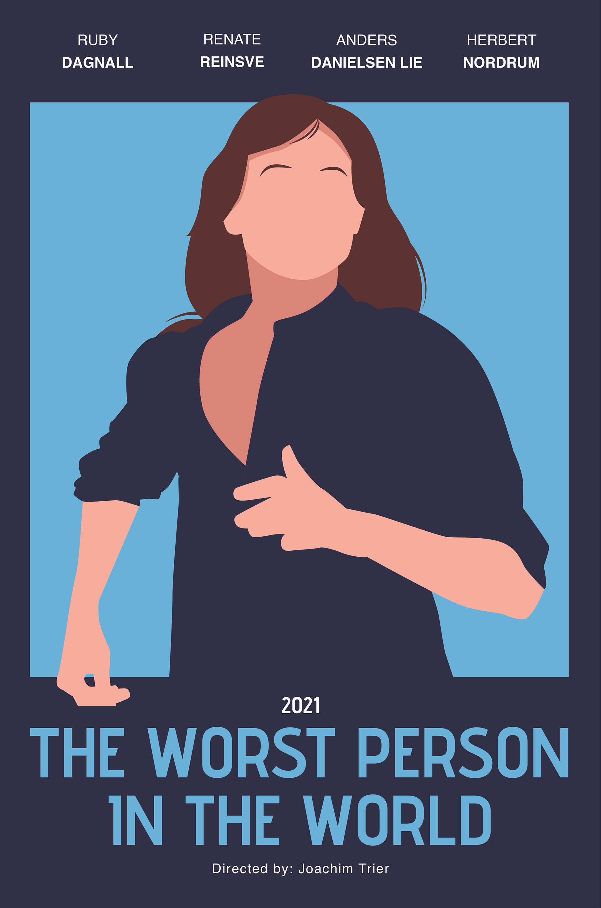 ArtStation - The Worst Person in the World - Flat Poster