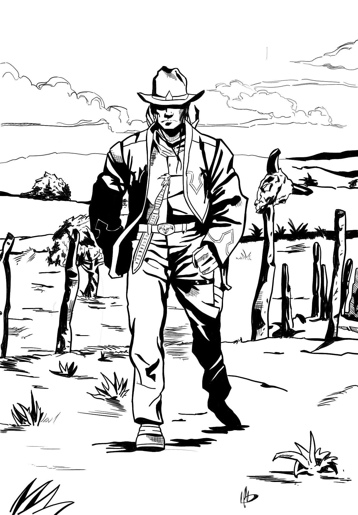 Samuarty - Character: Lightning Jack