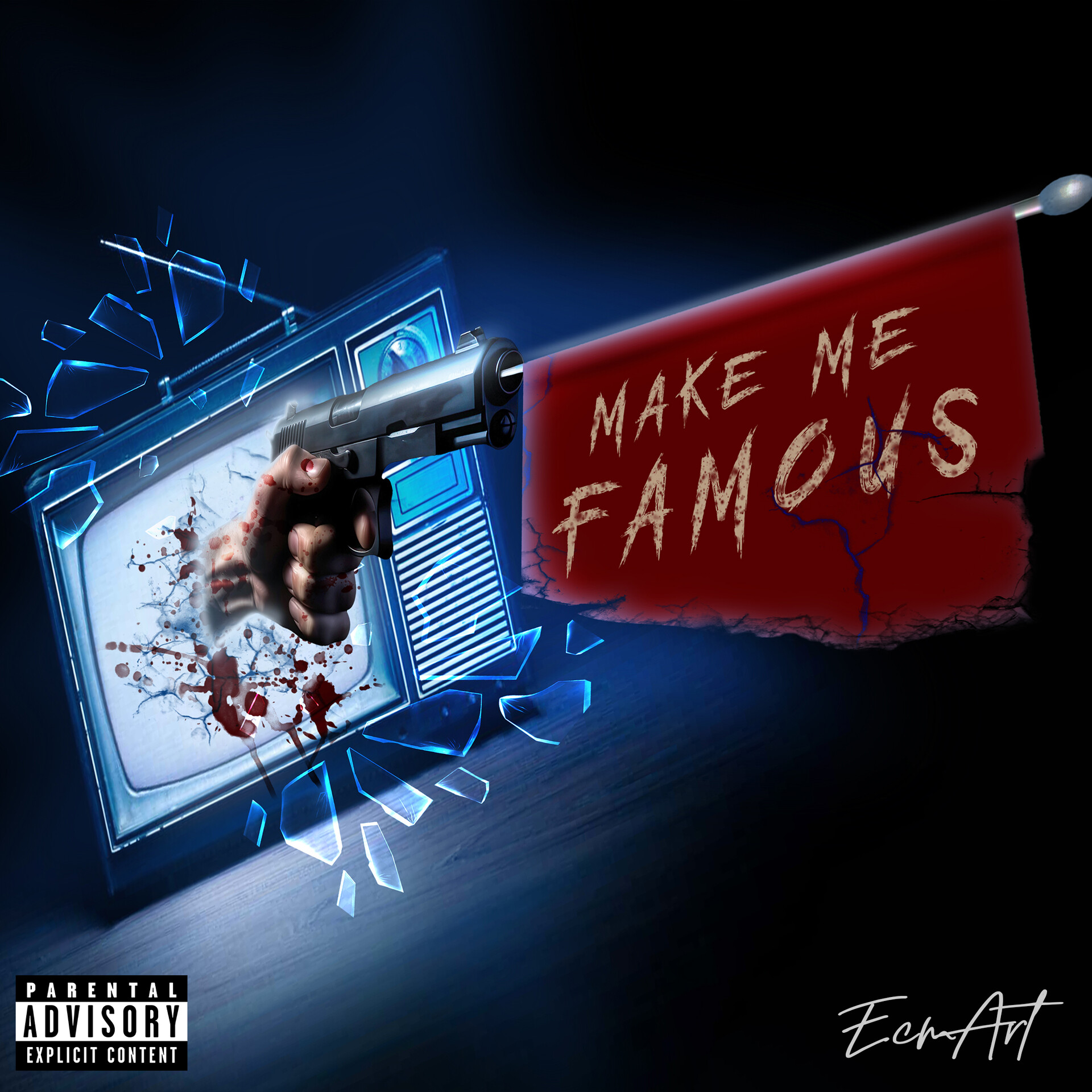 ArtStation - Make Me Famous | Kim Dracula | Cover Artwork