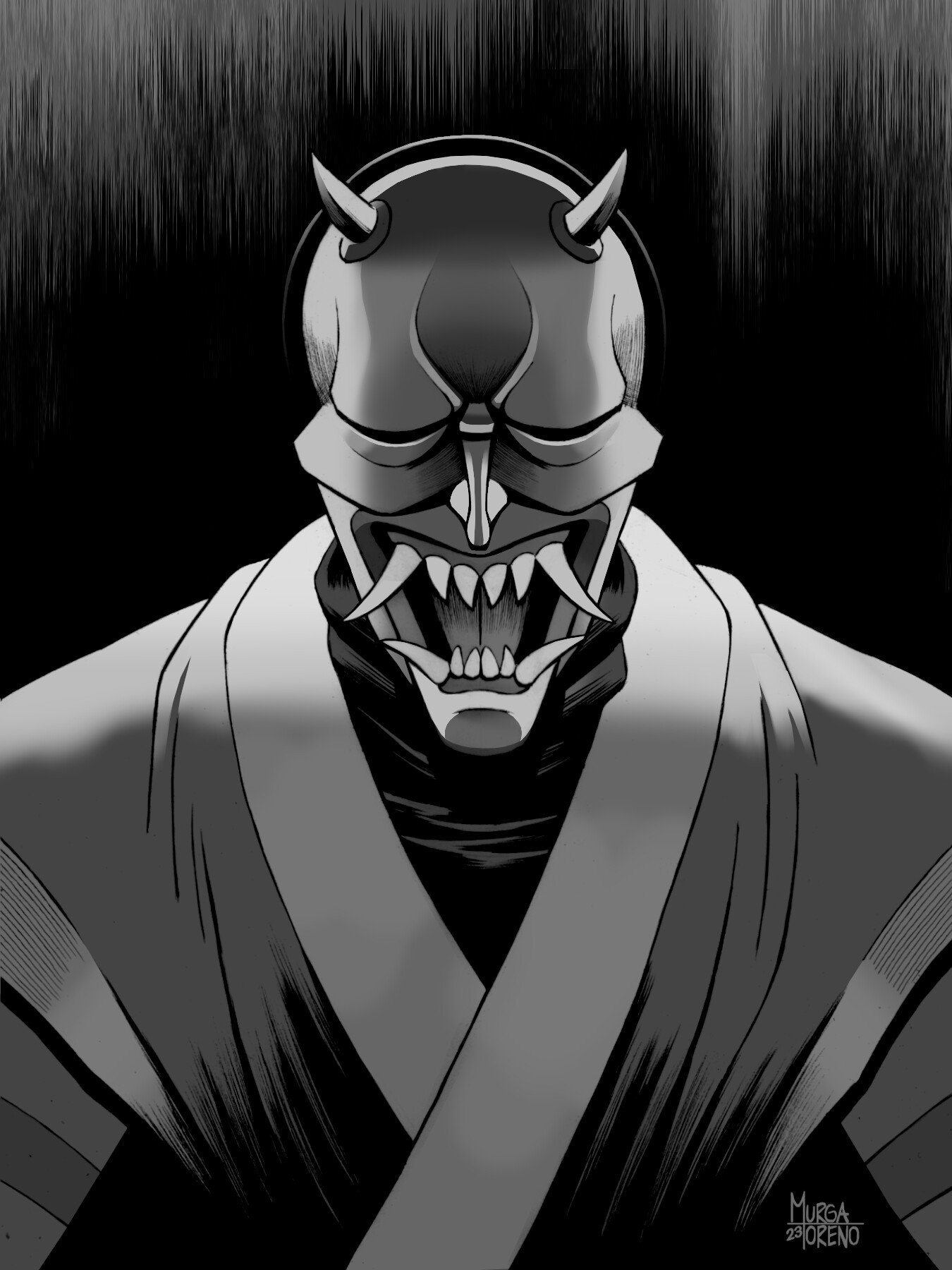 Hannya Mask Samurai X