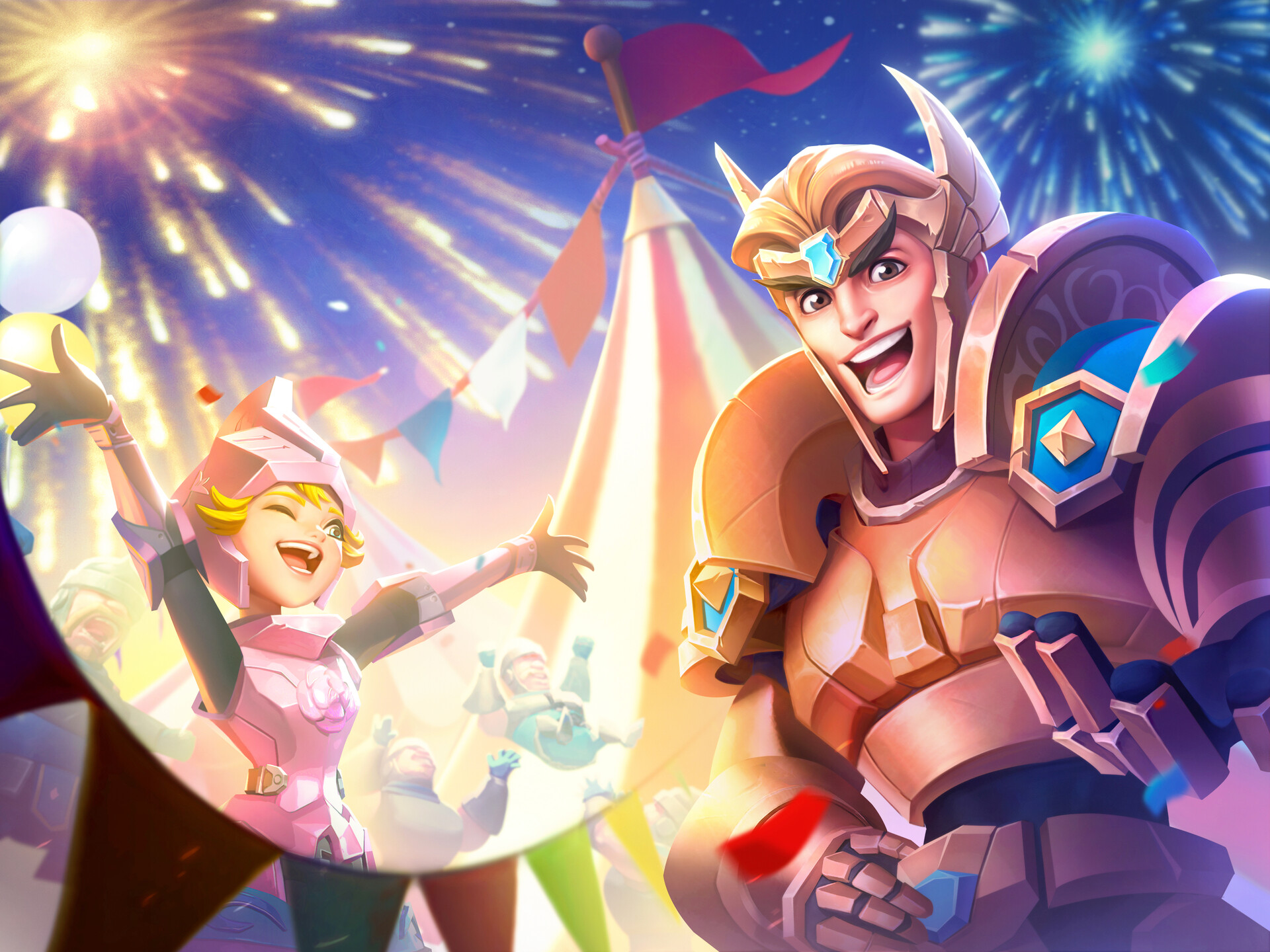 ArtStation - Castle Carnival Party