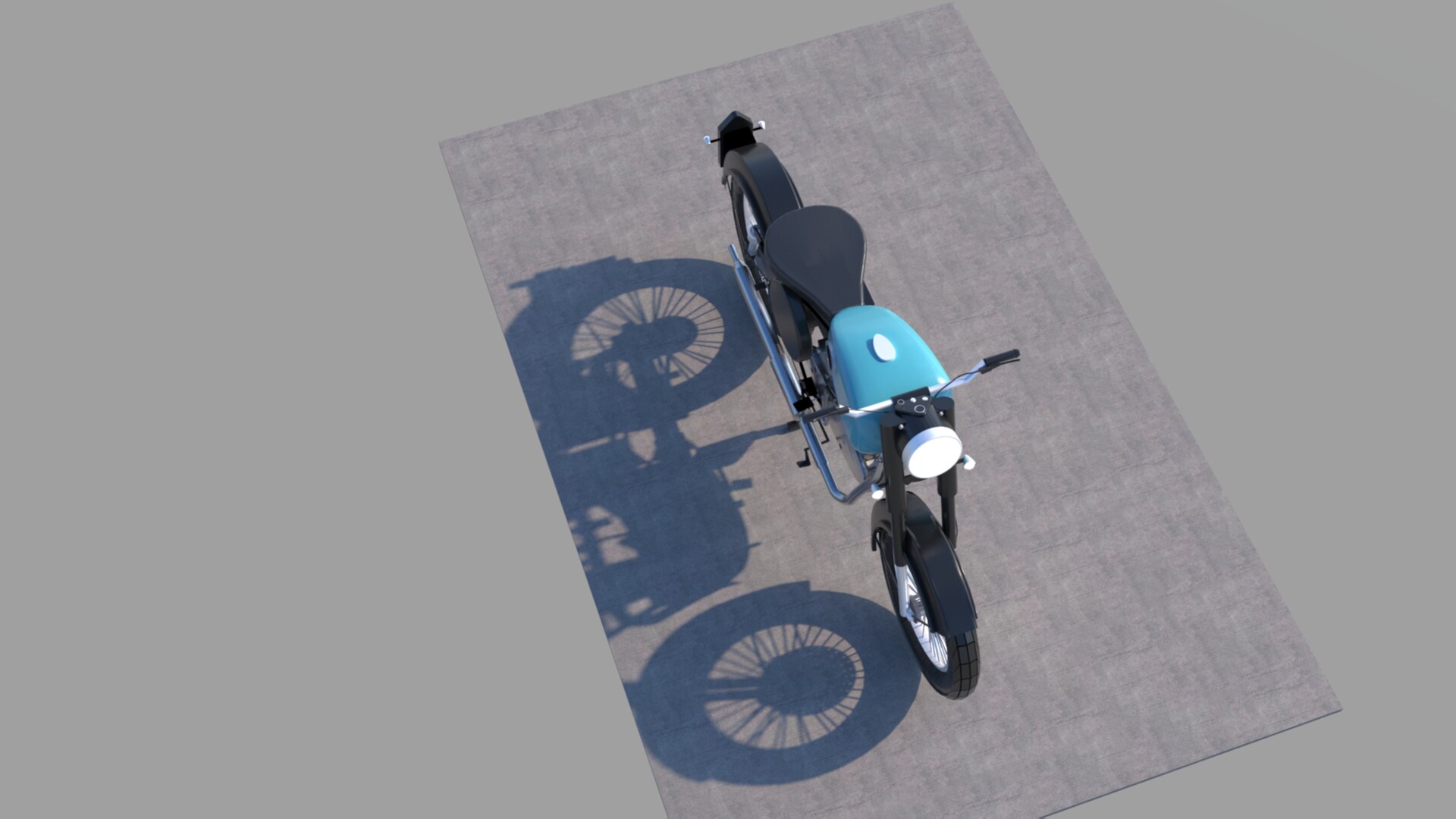 ArtStation - 3d bike model Rander