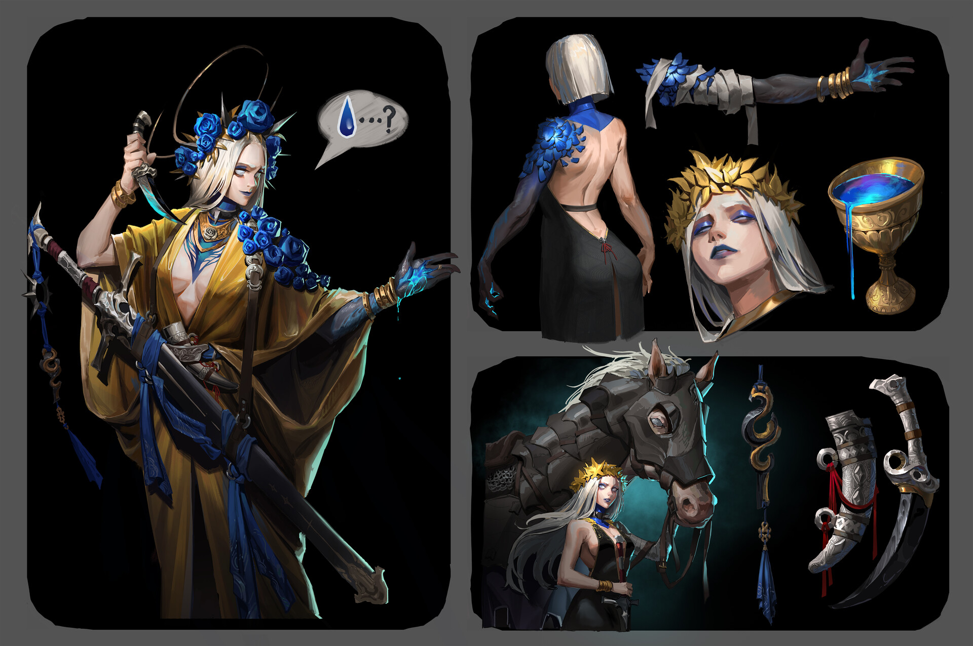 ArtStation - 圣血主祭·The Order Obsidian