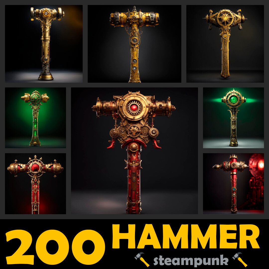 ArtStation - Hammer - Equipment Vol.2 ┆ Reference collection