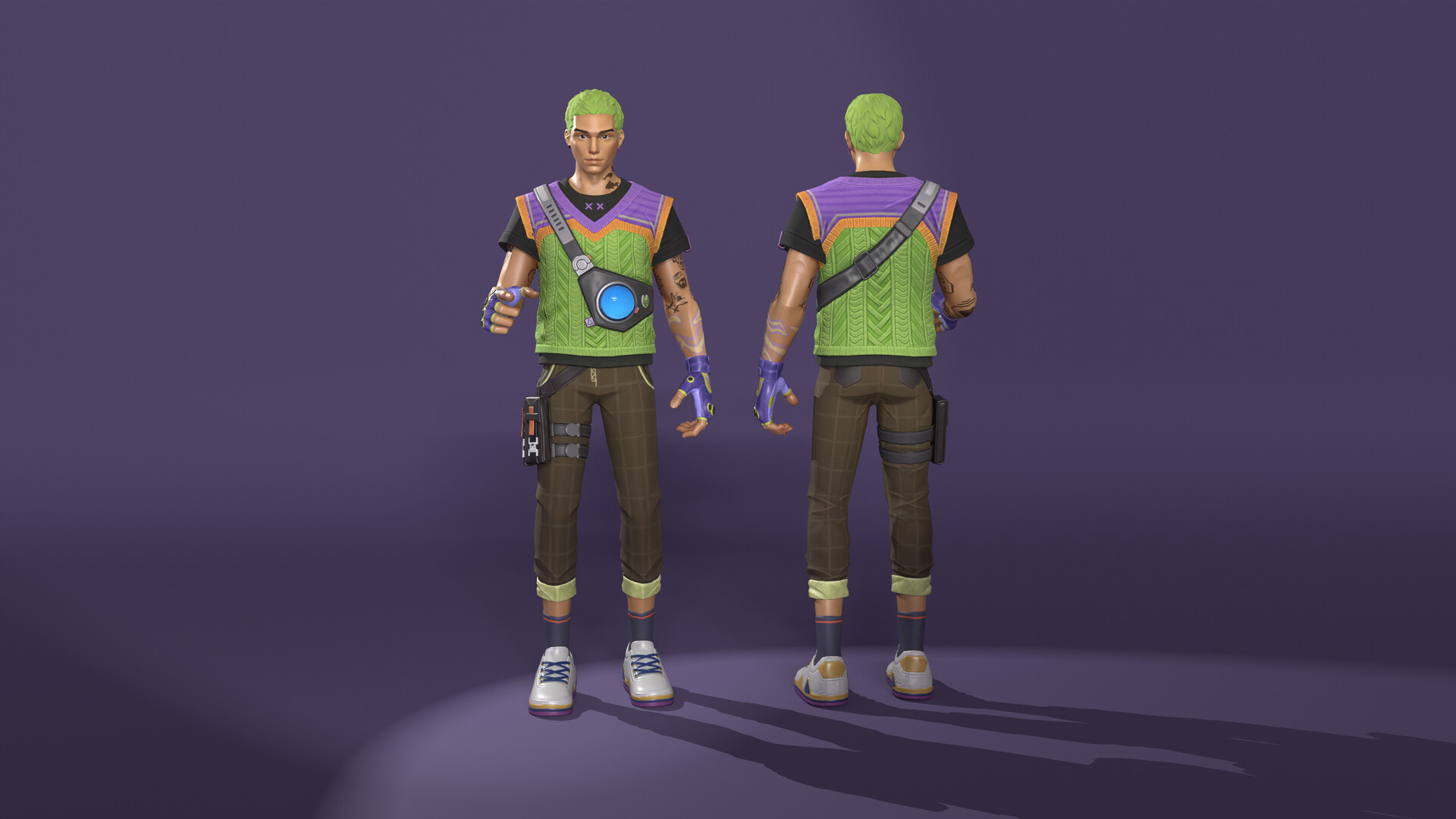 ArtStation - Gekko Valorant Fan Art