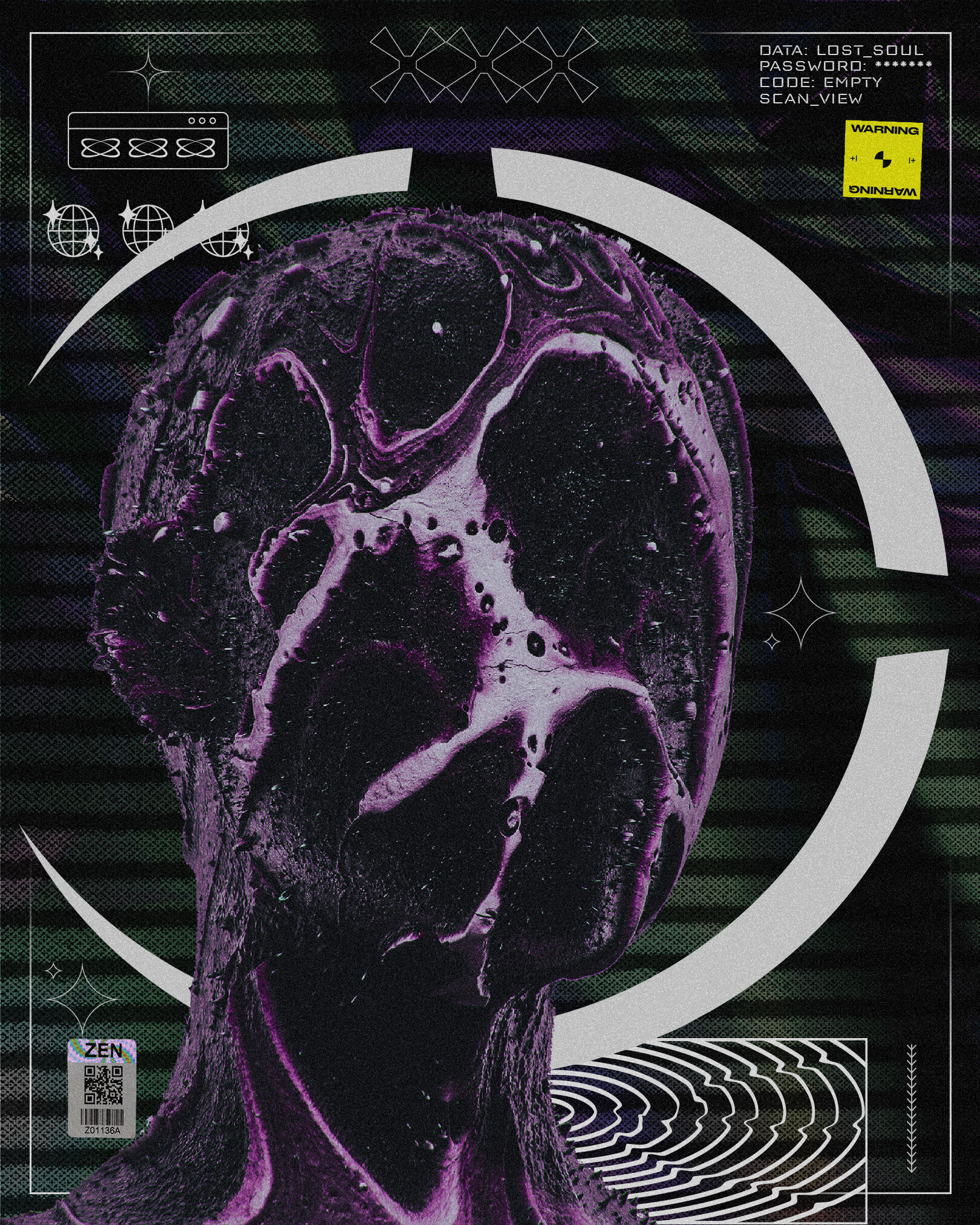 Stjepan Jankovic - Project: Humanoid - Y2K Posters