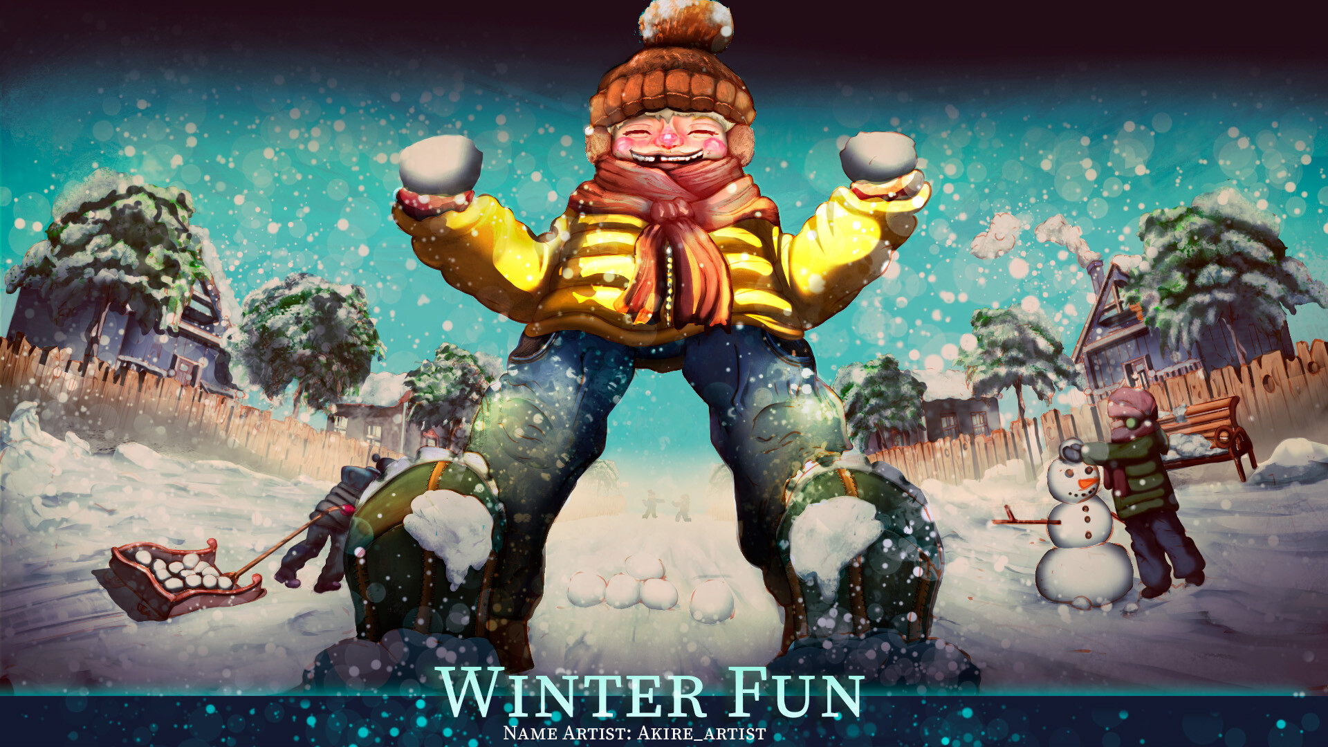 ArtStation - Winter Fun