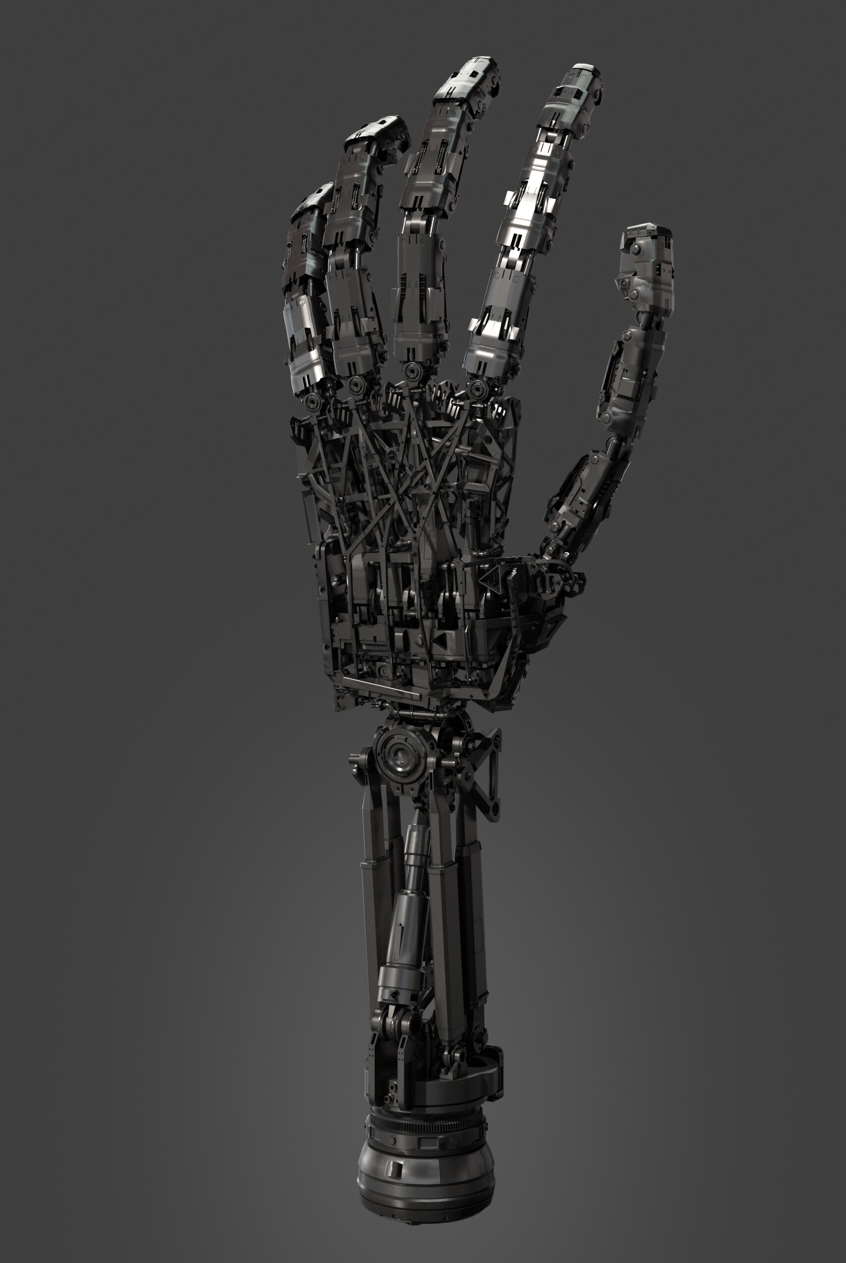 ArtStation - Robotic hand | original concept for Precursor short movie.
