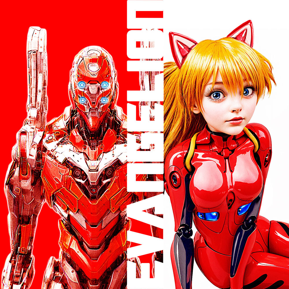 ArtStation - eva girl 02