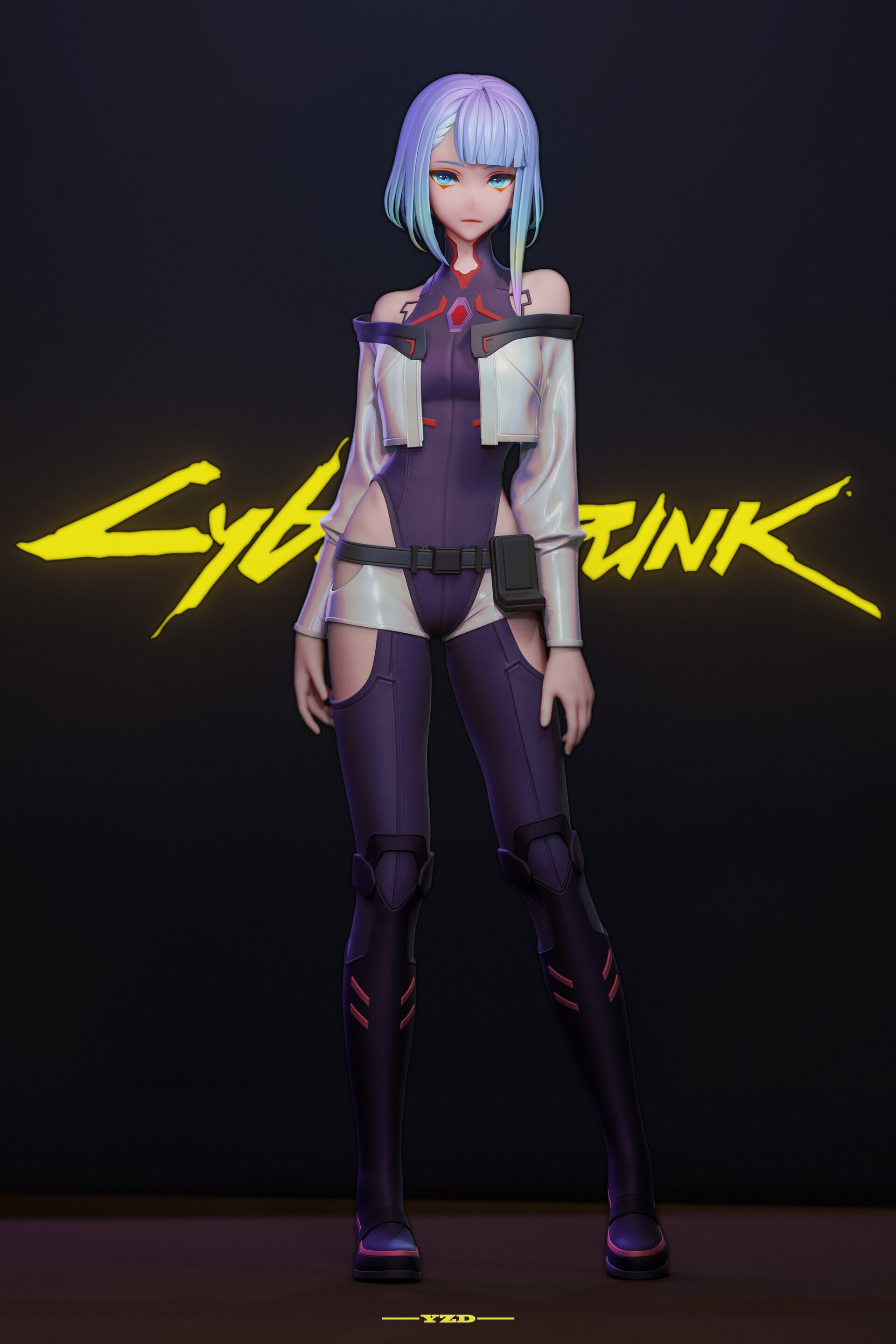 ArtStation - Cyberpunk fringe walker_Lucy