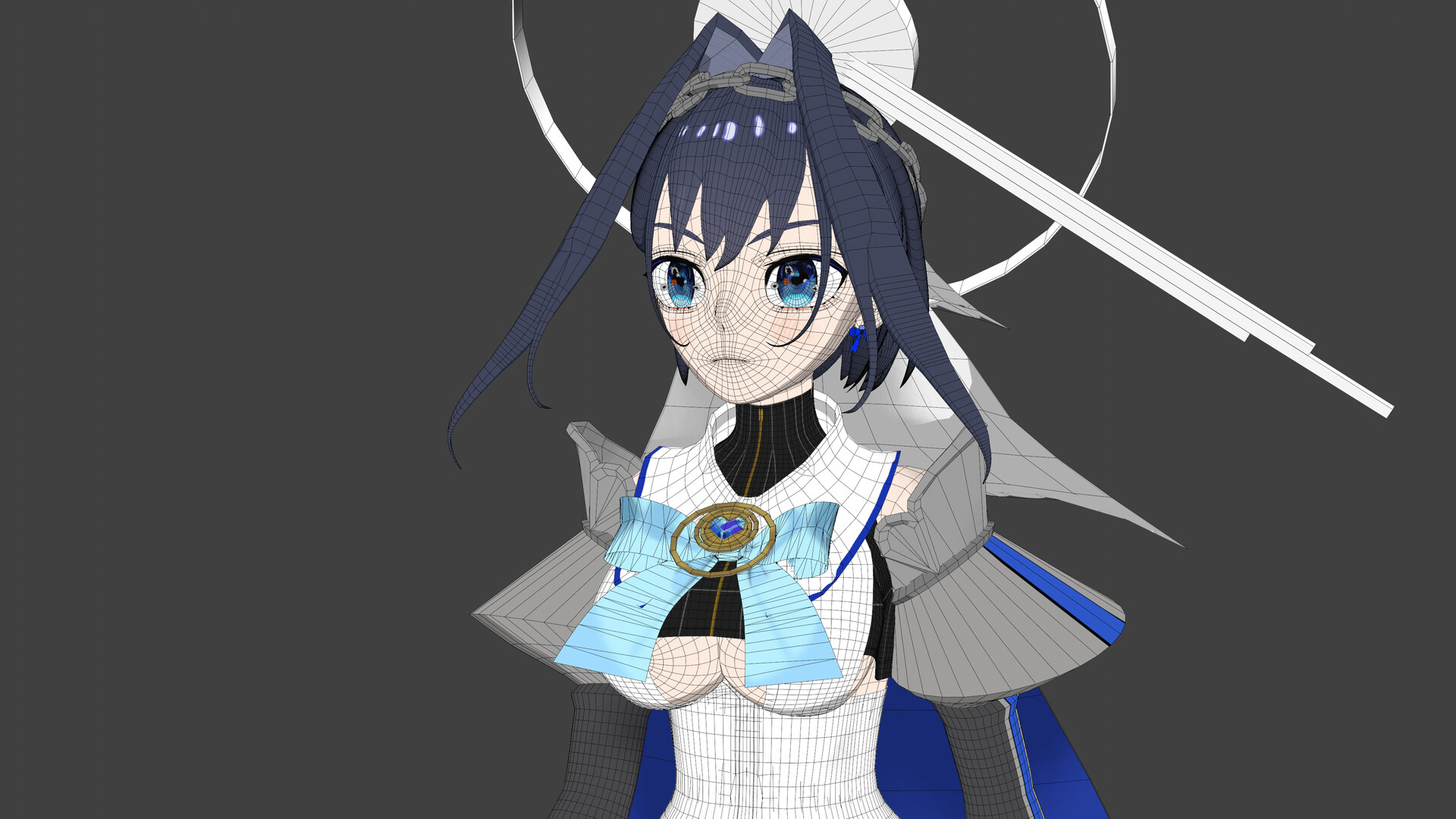 Chase Yamaguchi - Ouro Kronii - 3D model