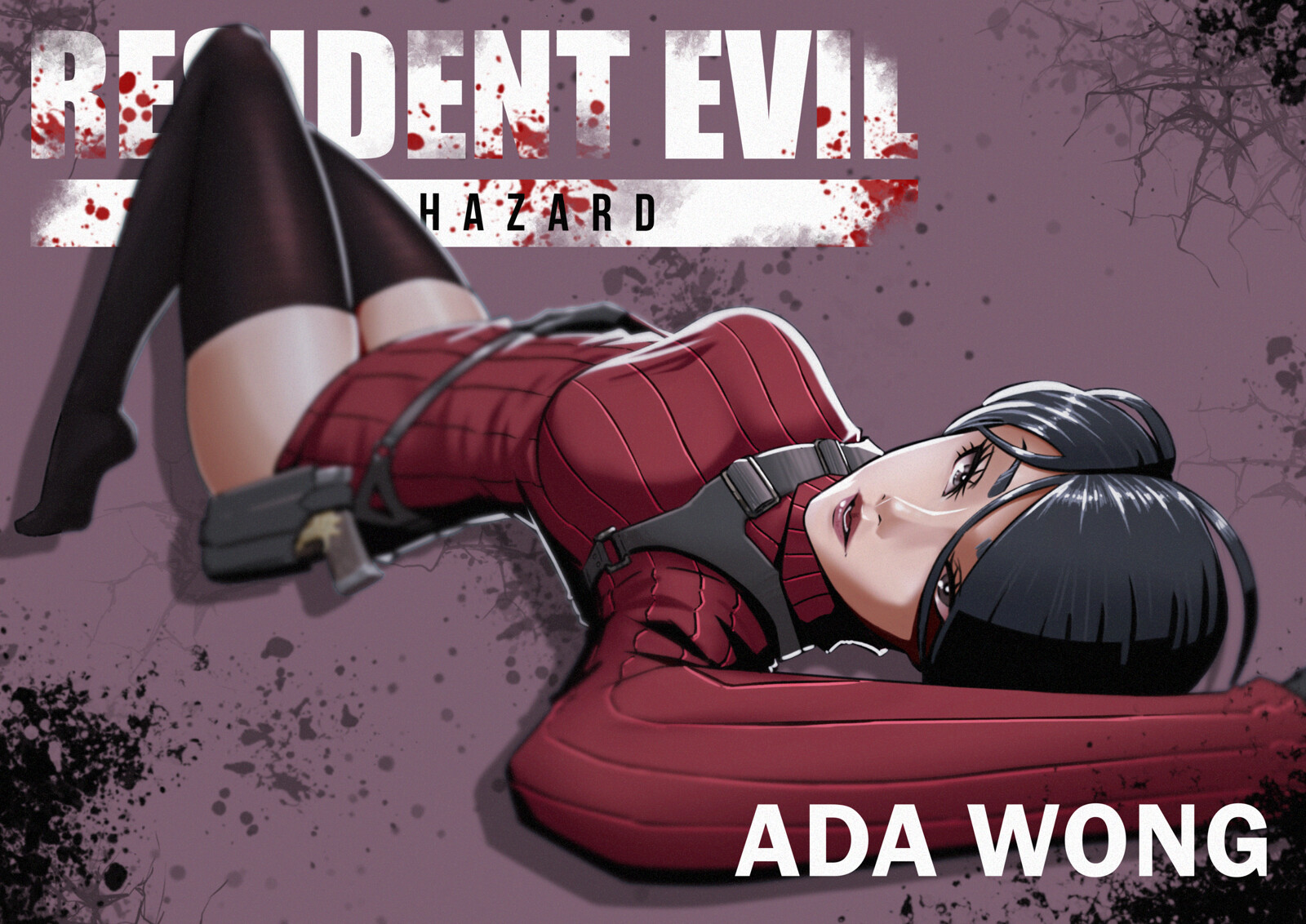 ArtStation - Ada Wong RE4 fanart