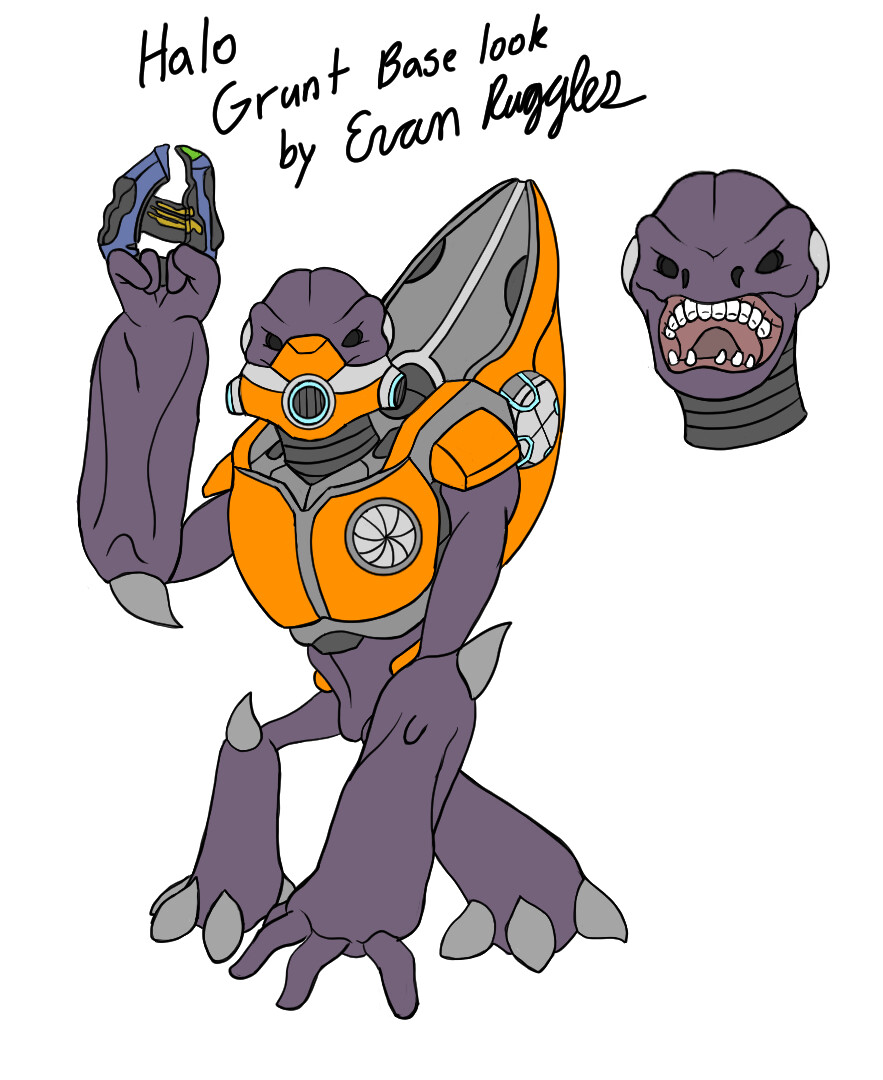 Evan Ruggles - Halo Covenant Grunt Ranks