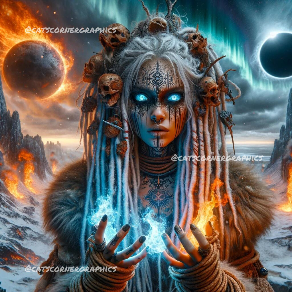 ArtStation - Tribal Witch